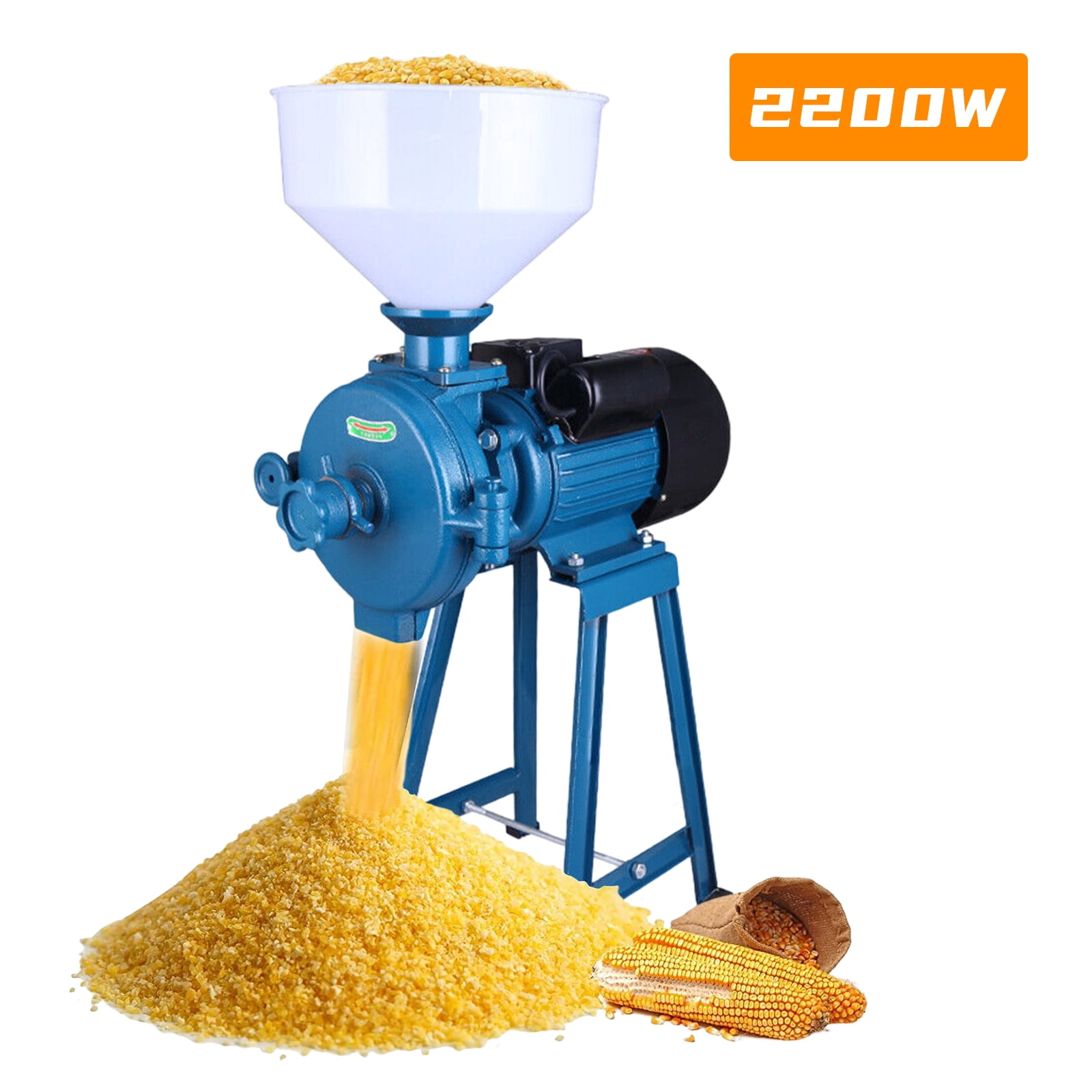 Loyalheartdy 1500W Electric Grain Grinder Dry Electric Flour Mill ...