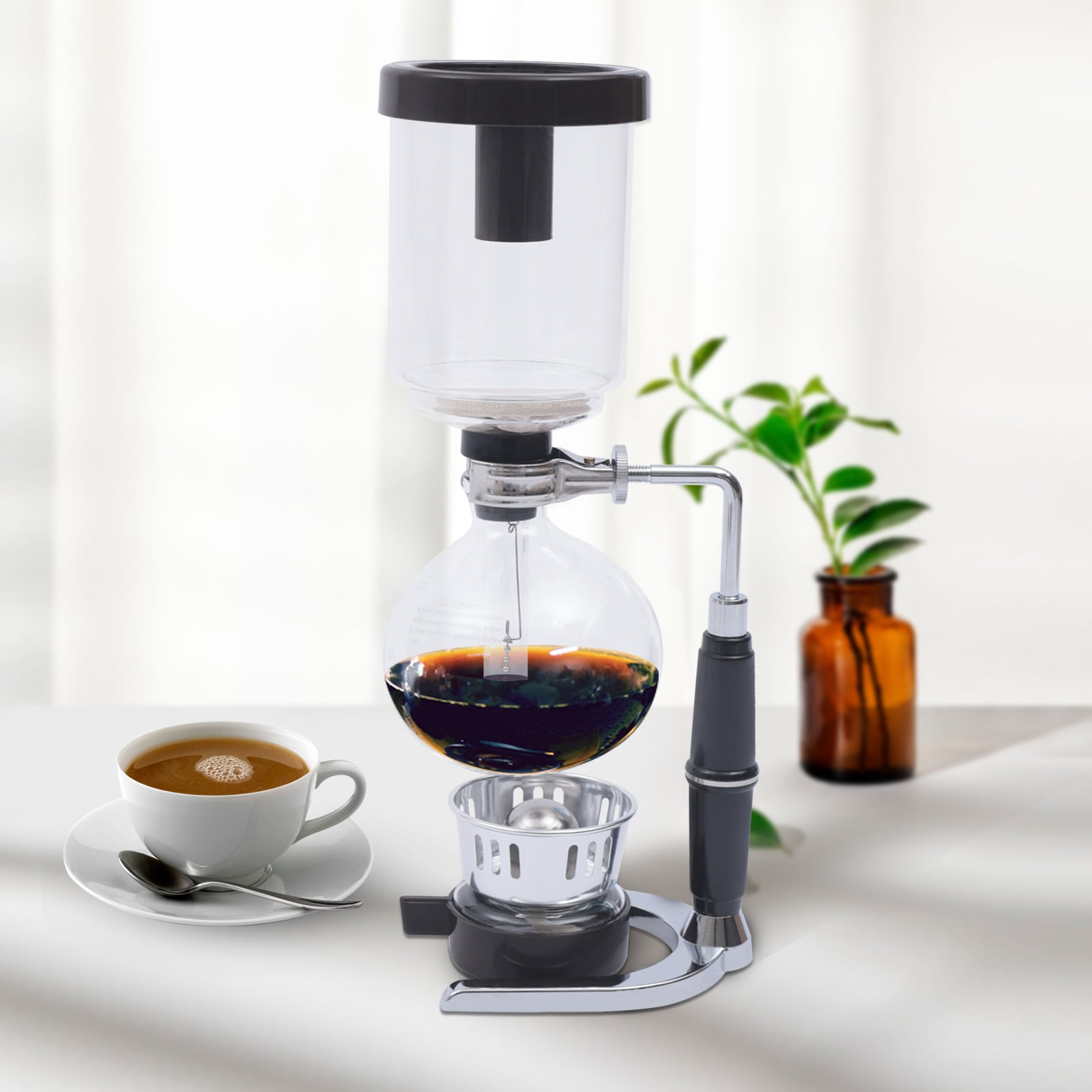 Loyalheartdy 360ML/500ML Siphon Syphon Coffee Maker Tabletop Glass ...