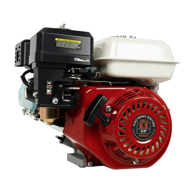 Loyalheartdy 6.5HP 4 Stroke Gas Engine, 160CC, Air Cooled, Honda GX160 ...