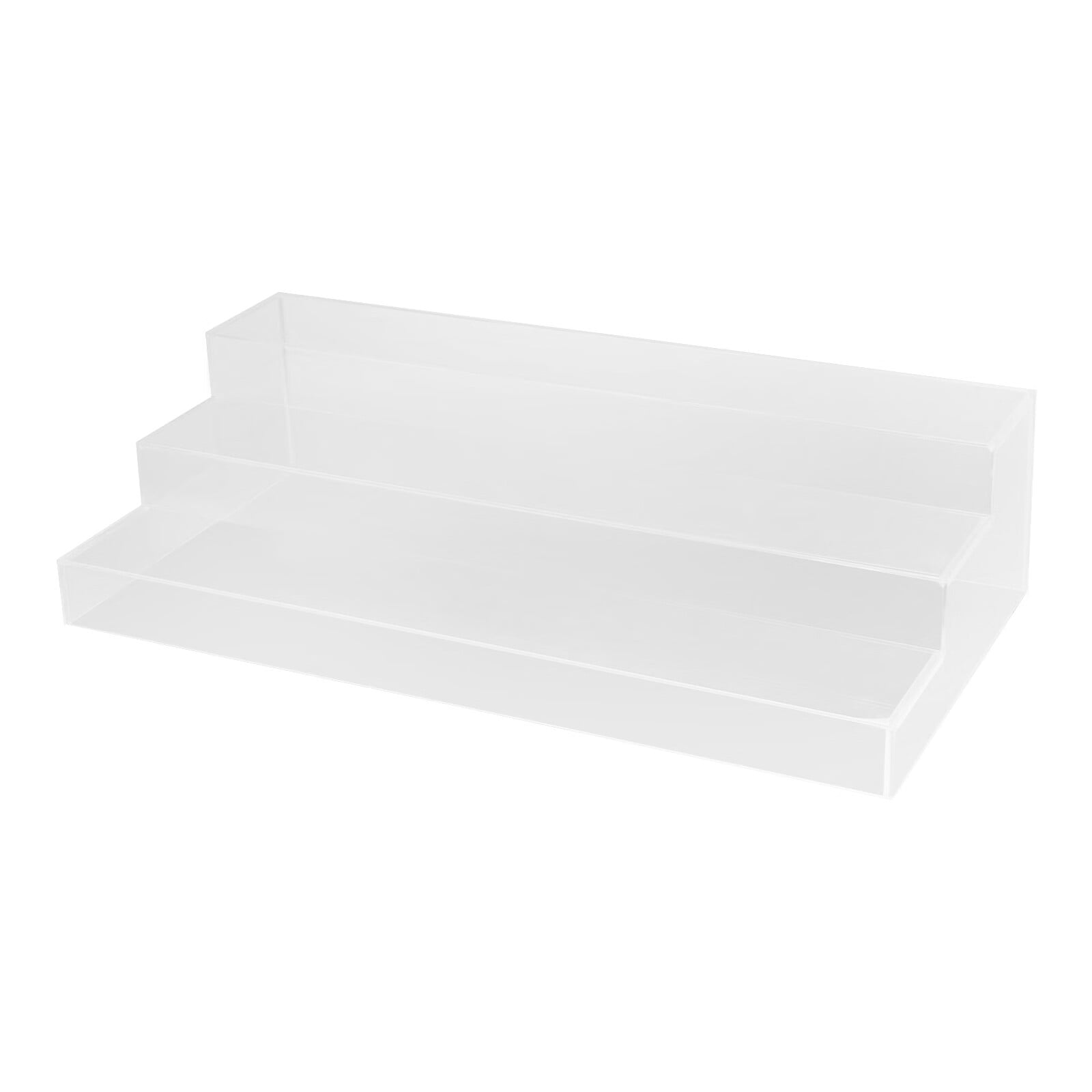 Loyalheartdy Rectangular Display Stands 3-Tier Acrylic Step Display ...