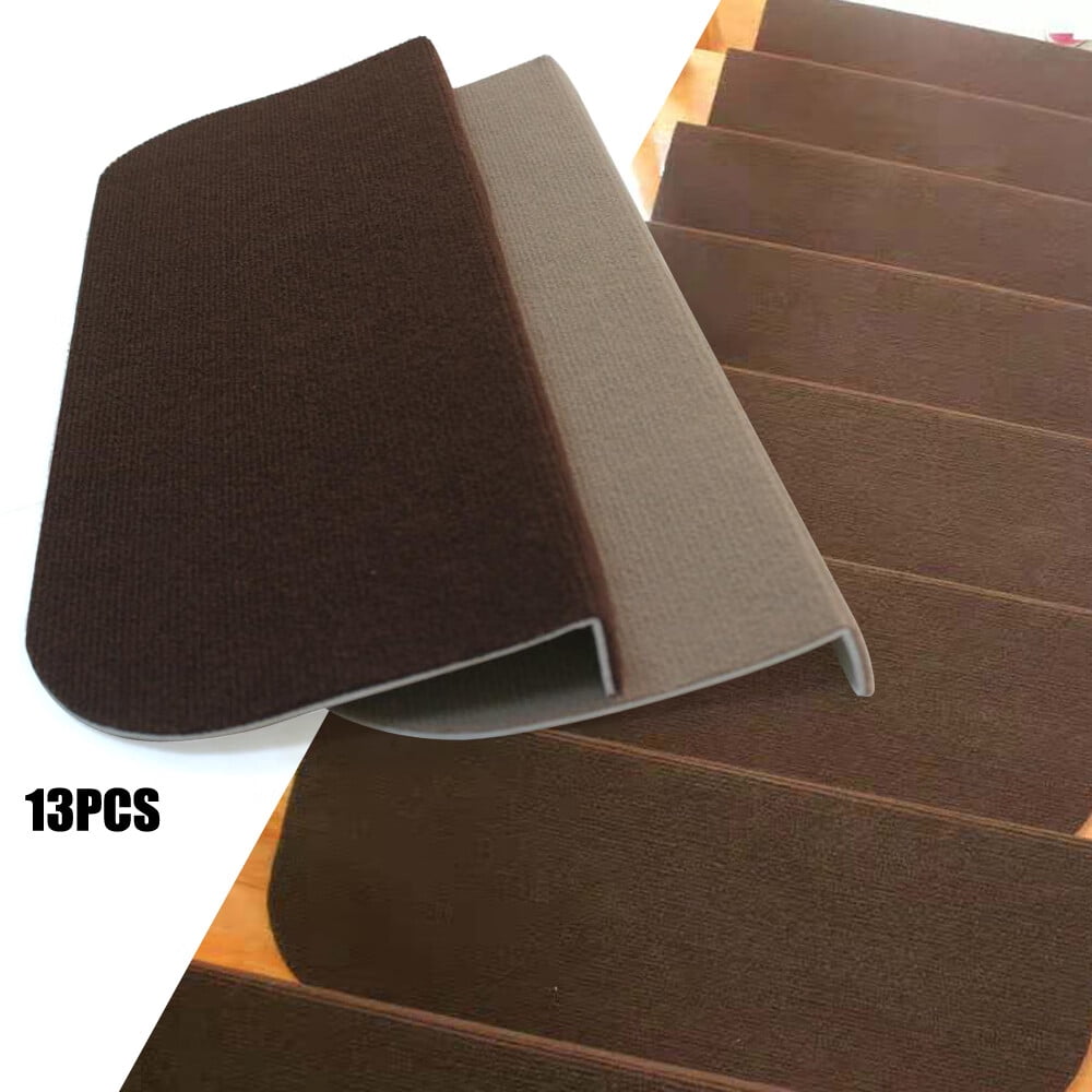 LOYALHEARTDY Stair Treads Carpet 13PCs, Indoor Stair Runners Pads ...