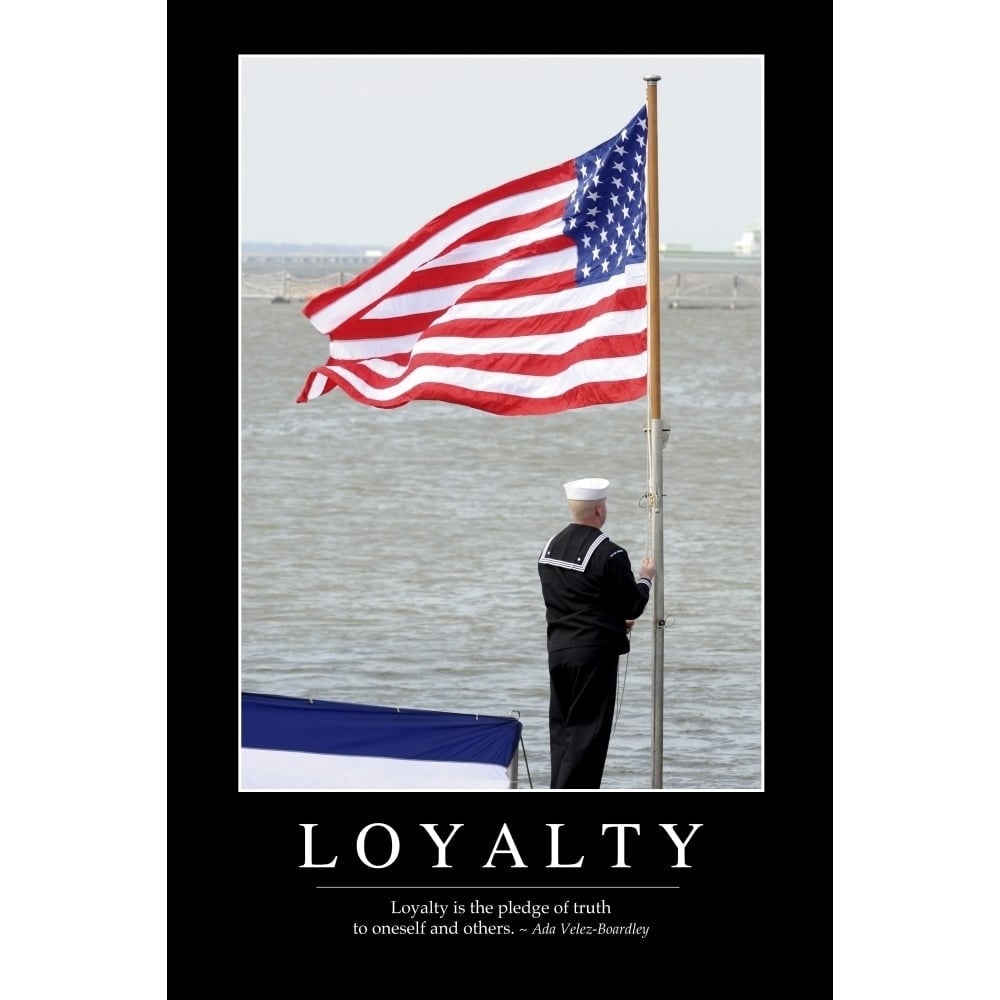 Loyalty: Inspirational Quote and Motivational Poster Poster Print ...