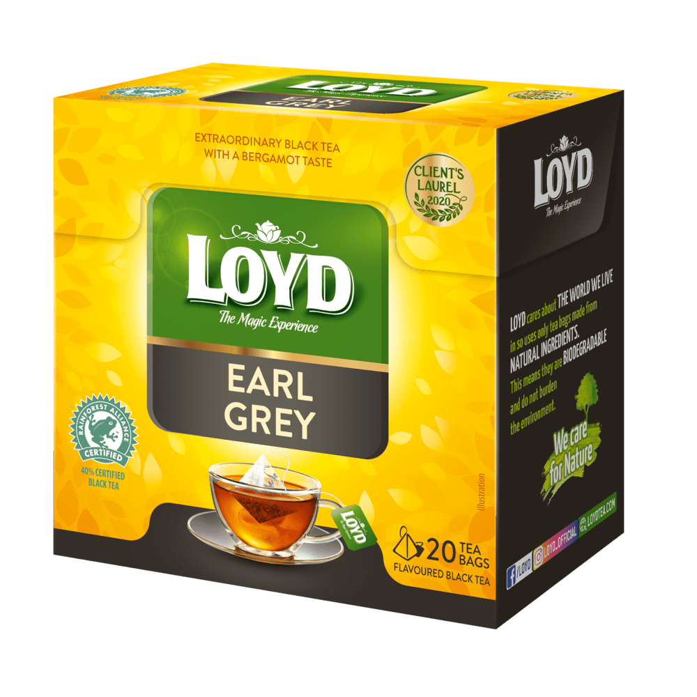 Loyd Earl Grey Tea The Magic Experience Box of 20 Tea Bags - Walmart.com