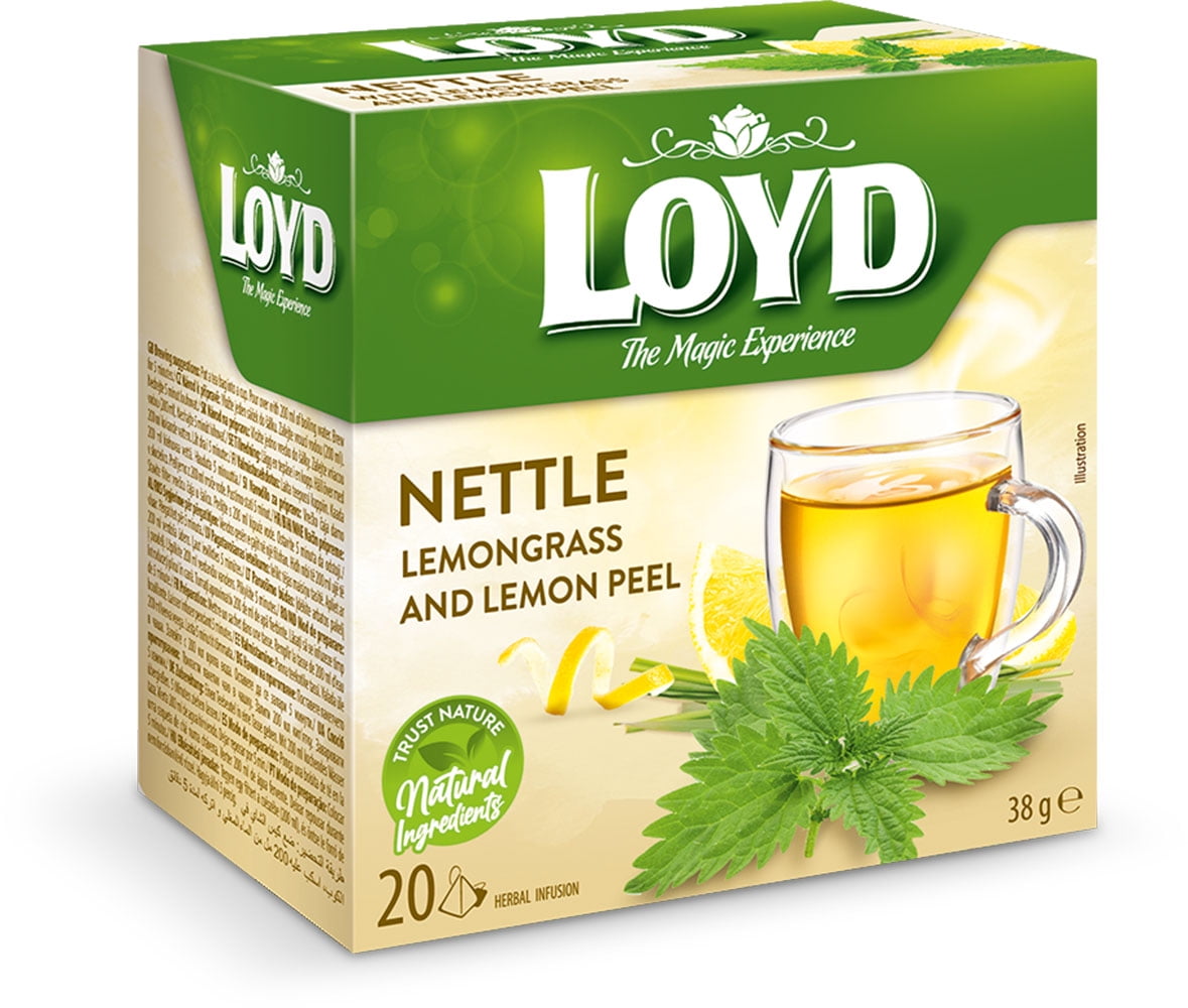 Loyd Nettle Lemongrass and Lemon Peel Tea The Magic Experience Box of ...