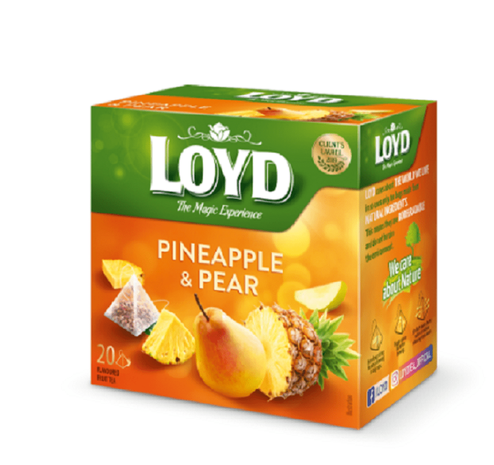 Loyd Pineapple and Pear Fruit Tea 20 teabags (40g) - Walmart.com