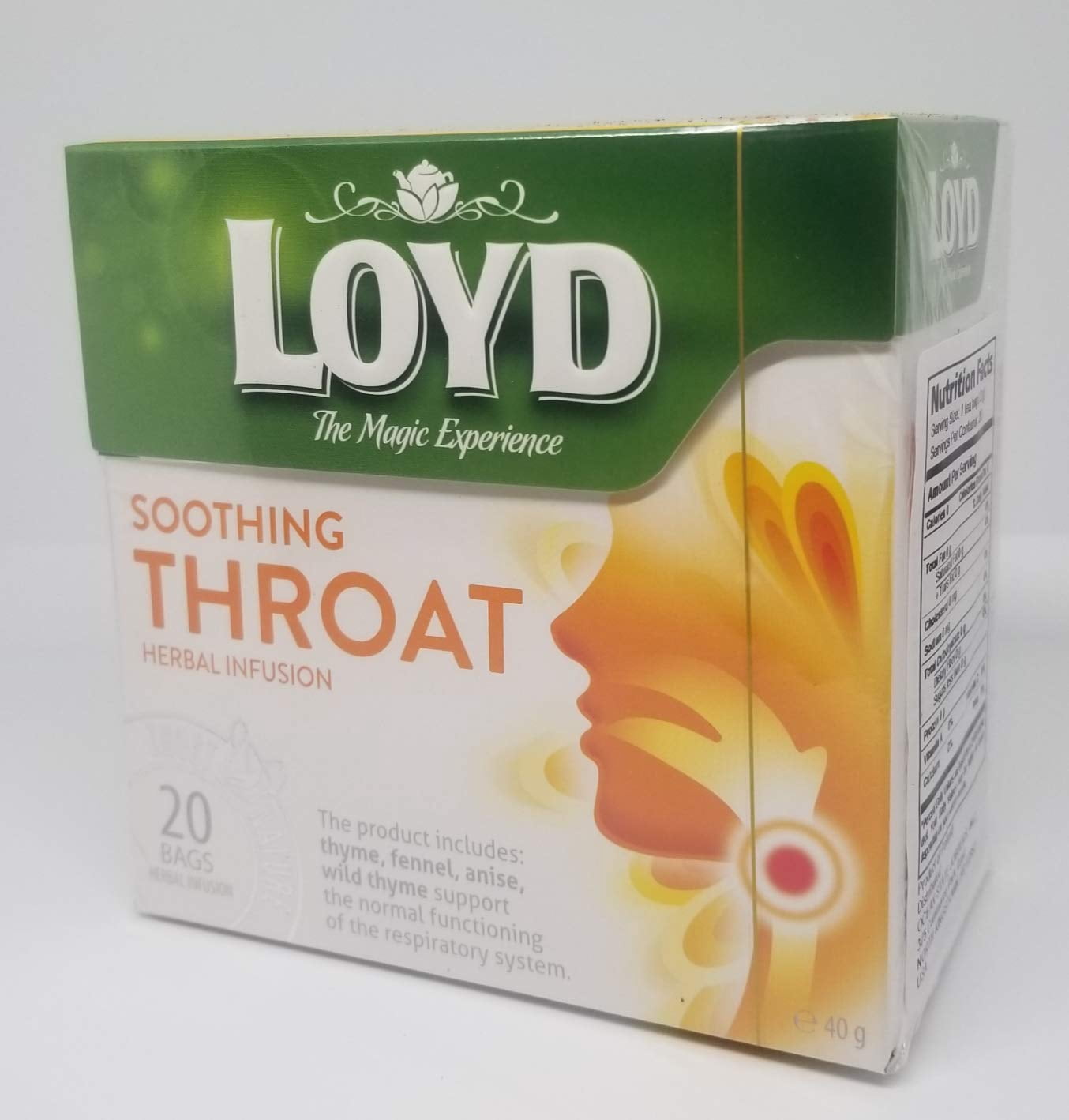 Loyd Soothing Throat Herbal Infusion Tea, 20 bags - Walmart.com