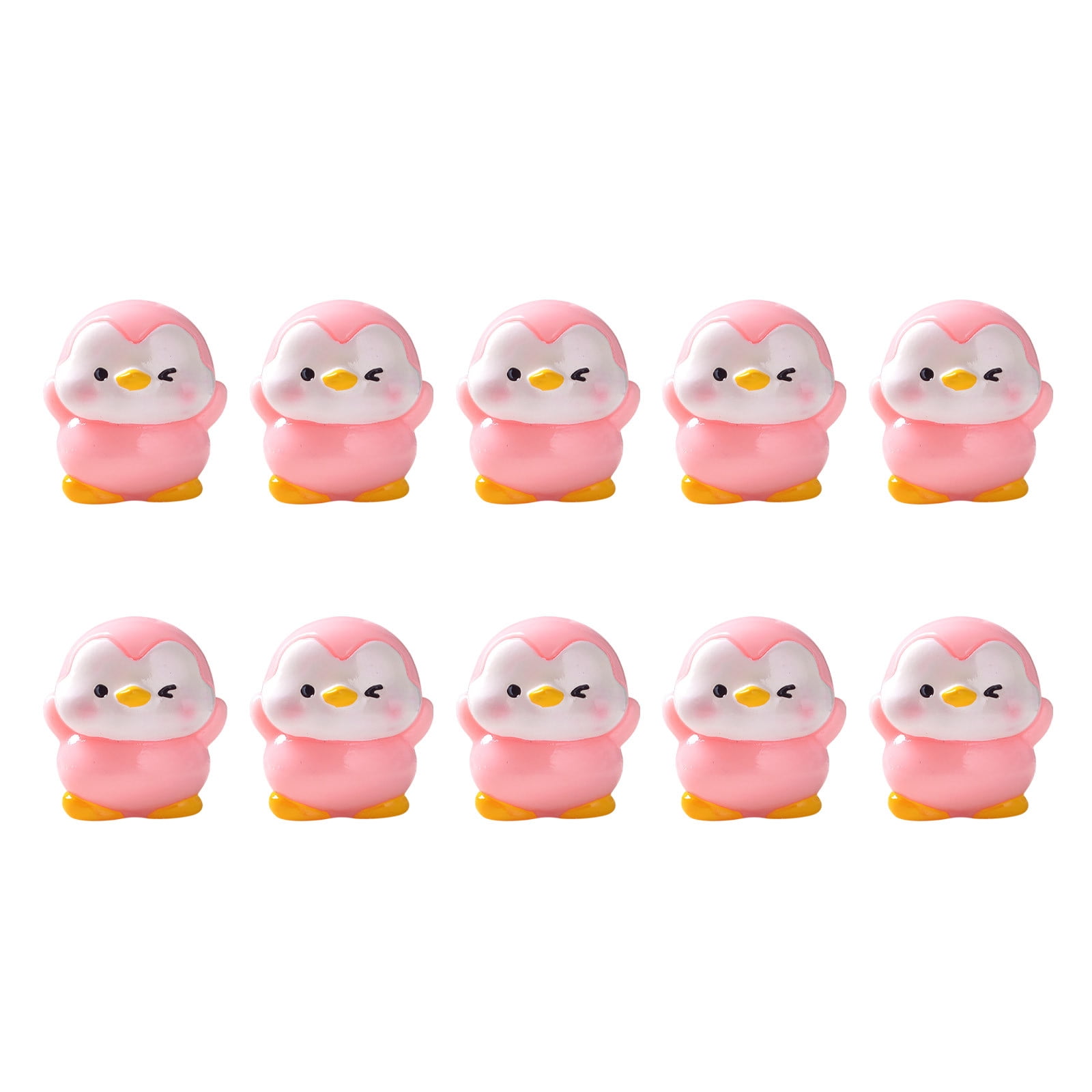 Loyerfyivos 10Pcs Miniature Penguin Figurines,Penguin Animal Model Toys ...