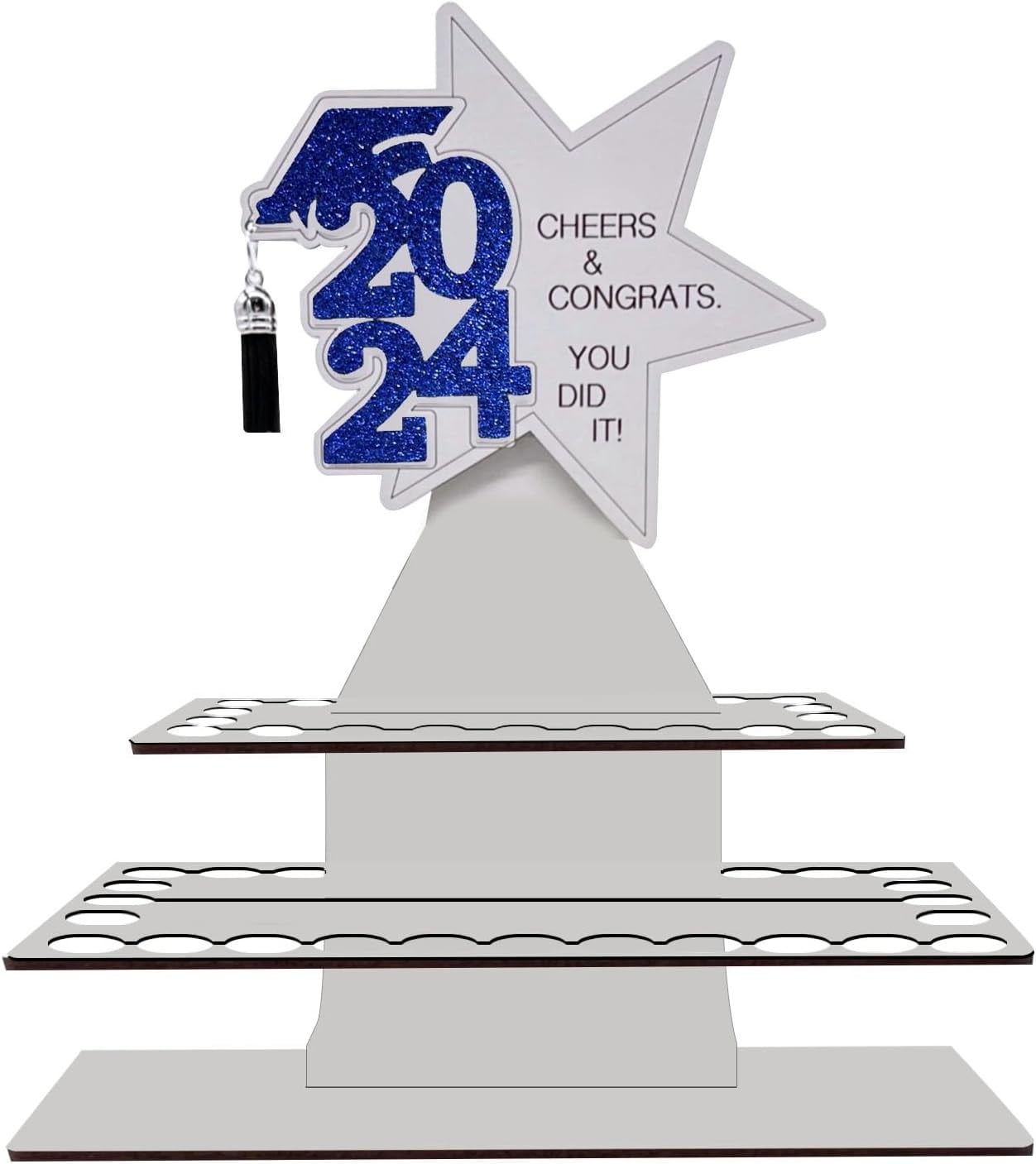 Loyerfyivos 2024 Graduation Gift Money Stand, Double Tier Graduation ...