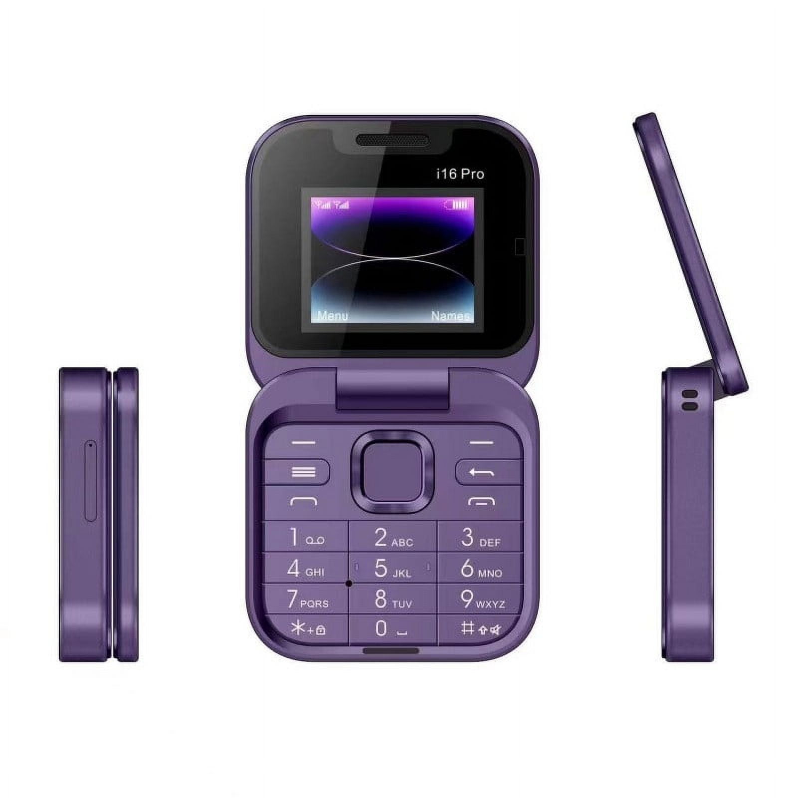 Loyerfyivos 2024 New Mini Flip Mobile Phone 2 SIM Card Small Display ...