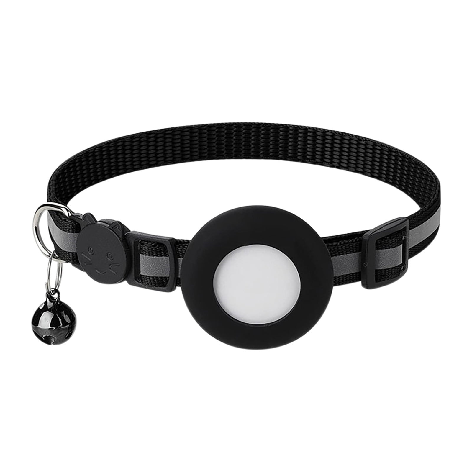 Loyerfyivos Airtag Cat Collar Breakaway, Reflective Kitten Collar with ...