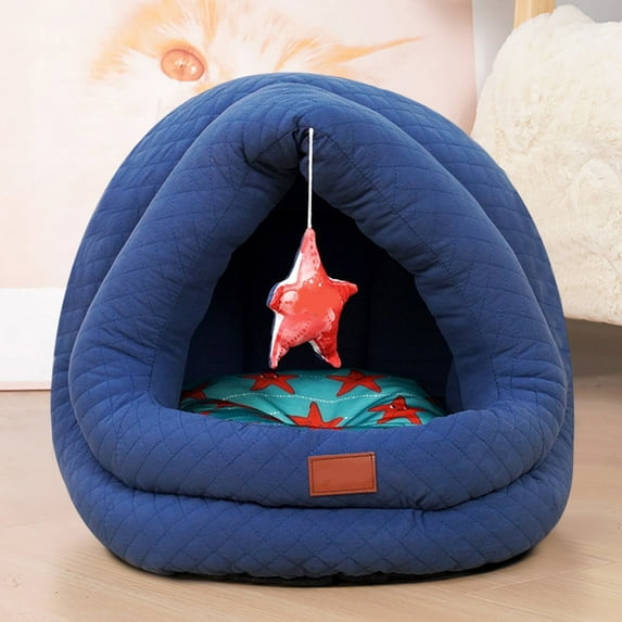 Loyerfyivos Bed All-season Winter Warmth Pad Thickened Pet Dog Bed For ...