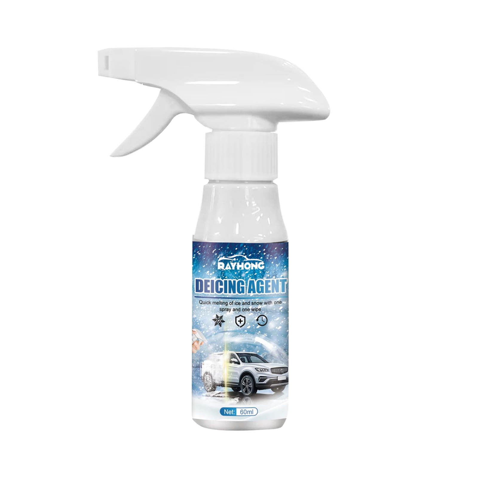 Loyerfyivos Deicer Spray for Car Windshield, Ice Remover Melting Spray ...