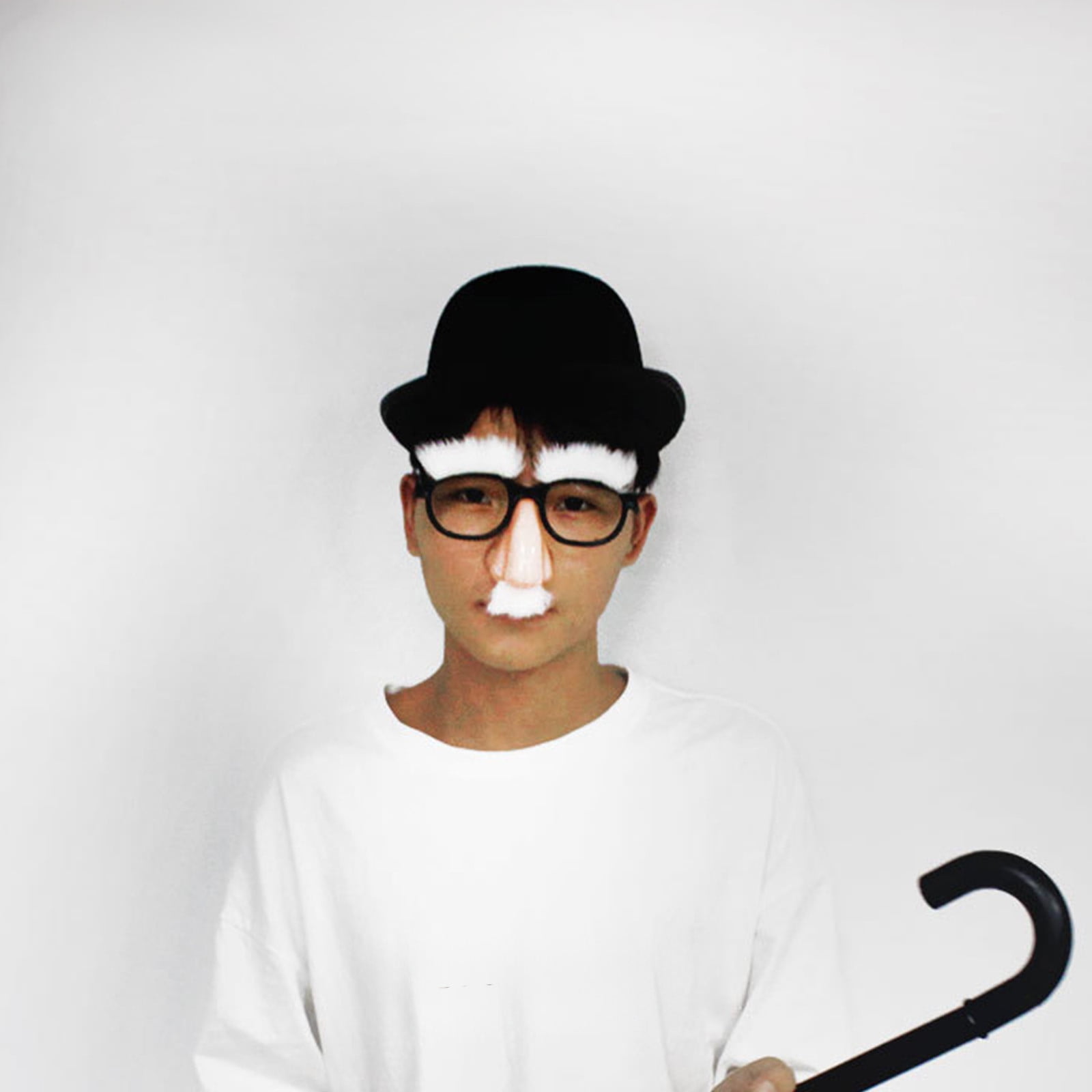 Loyerfyivos Funny Disguise Glasses with Big Nose Novelty Disguise ...