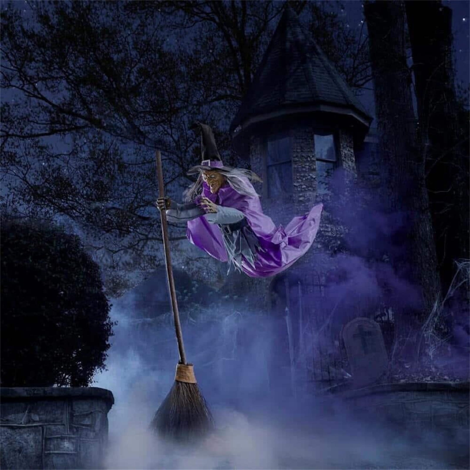 Loyerfyivos Halloween Decorations Outdoor - 180cm Animated Hovering ...