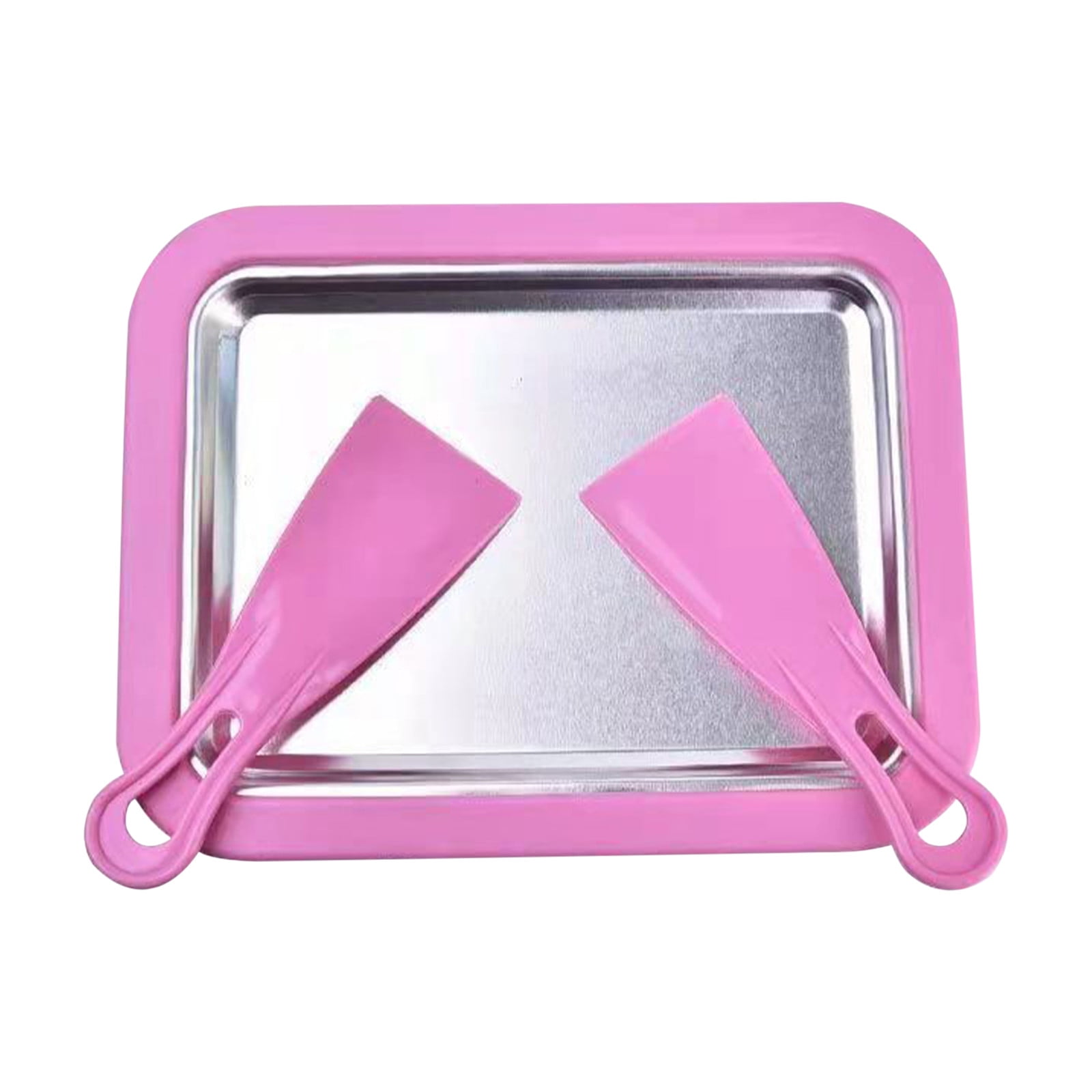 Loyerfyivos Instant Ice Cream Maker Pan and Scraper with Material of ...