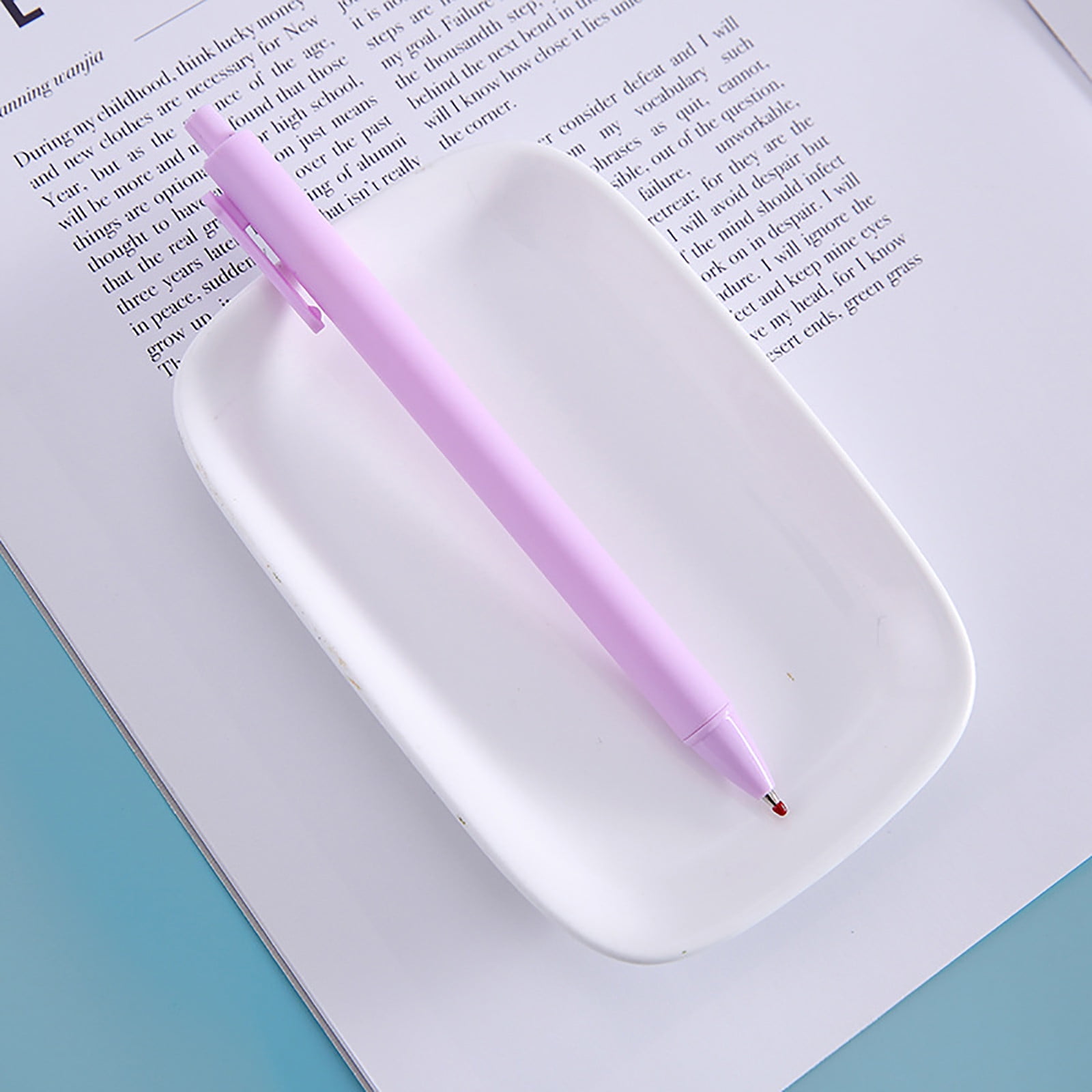 Loyerfyivos Macaron Gel Pen Press Type Writing Pen Pens Fine Points ...