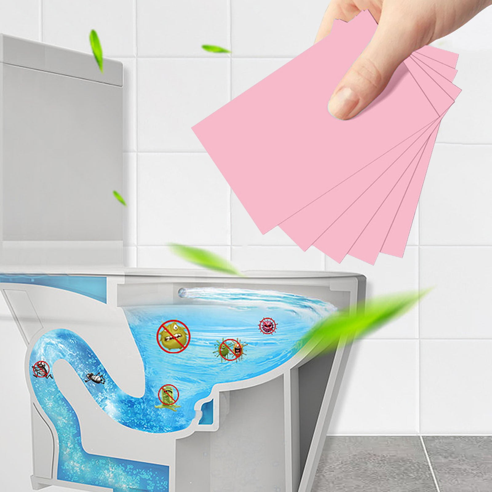Loyerfyivos Natural Toilet Bowl Cleaner Strips | Eco Friendly and ...
