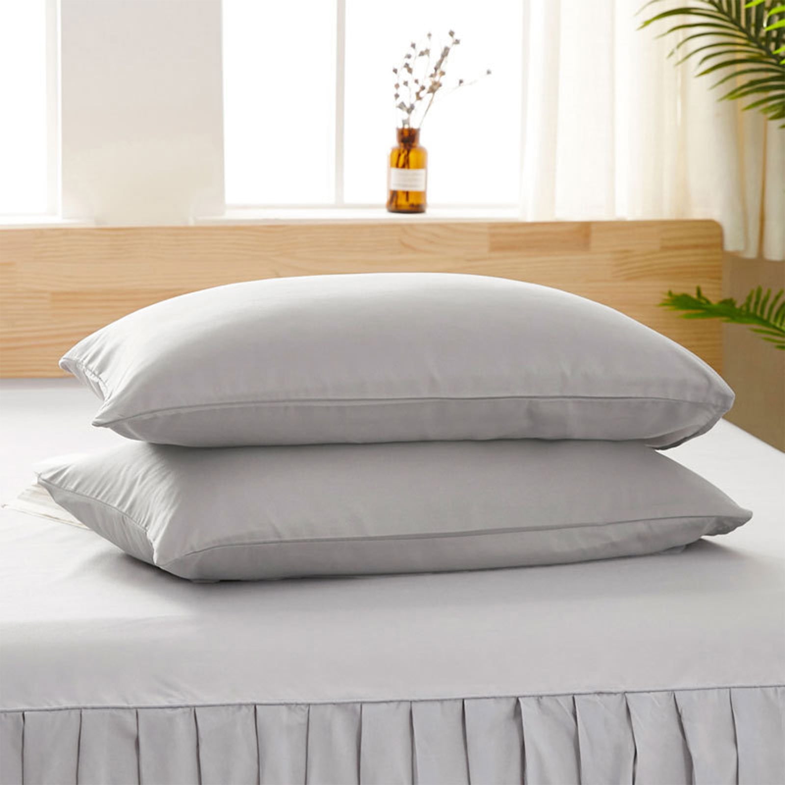 Loyerfyivos Pillow Cases Queen Size Set of 2, 100% Cotton Pillow Cases ...