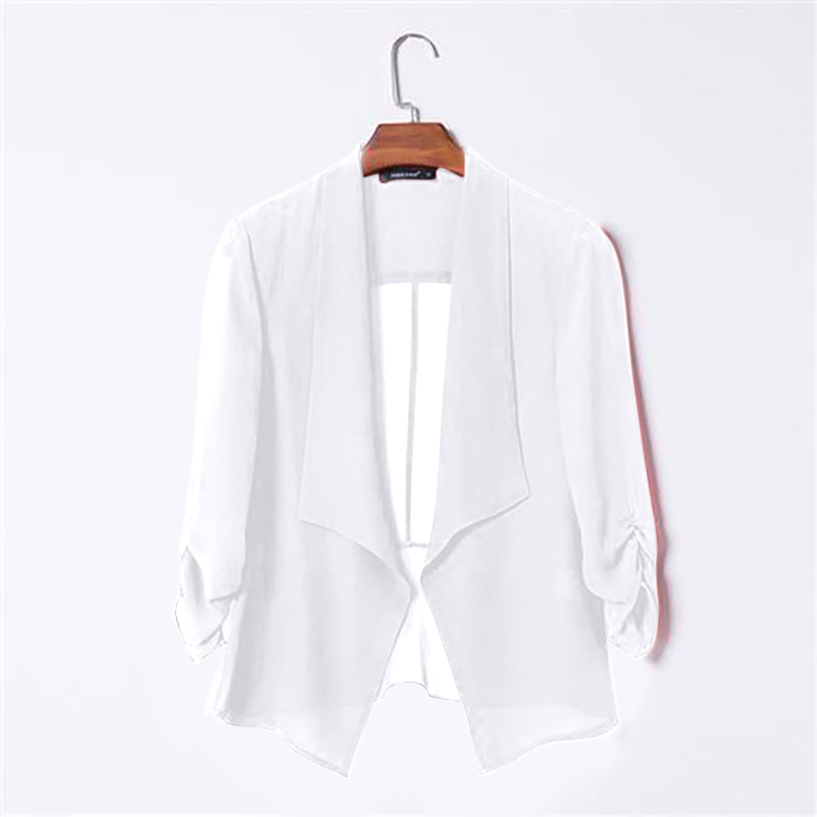 LoyisViDion Plus Size Women's Soft Chiffon Open Front Cardigan ...