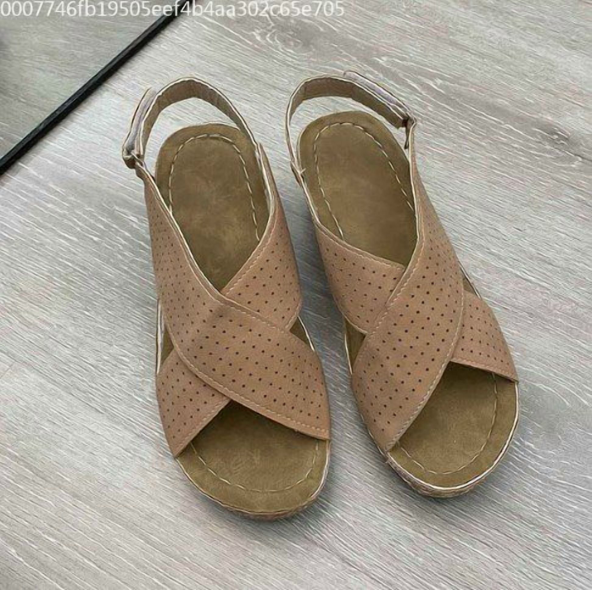 UTTOASFAY Womens Sandals Clearance Fashion Women Ankle Strap Summer ...