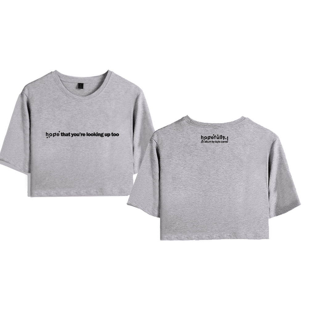 Loyle Carner Merch Hope That You‘re Looking Up Too Crop Top Midriff ...