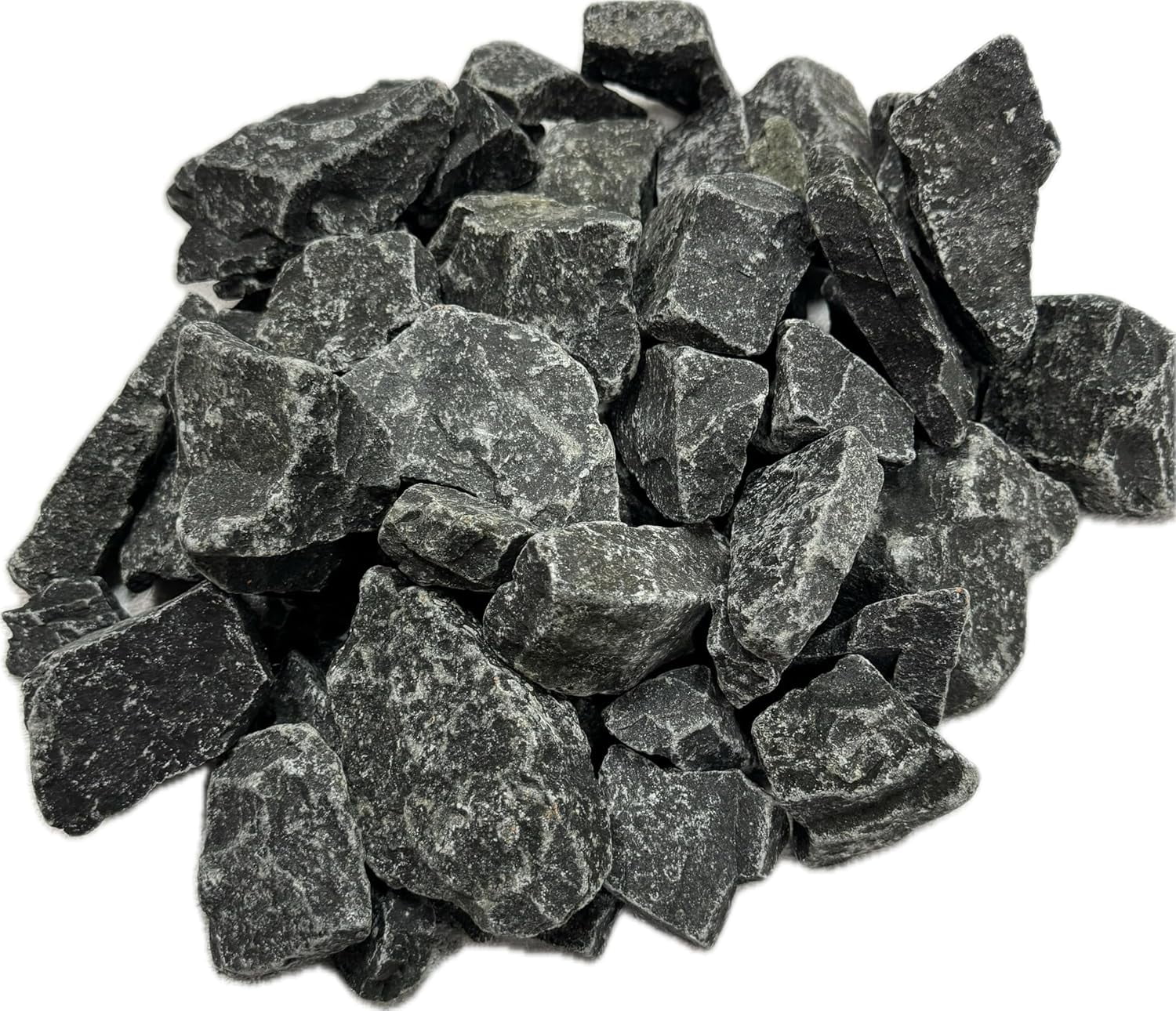 Loyly Sauna Rocks, 25 LB Box, Igneous Basalt Steam Sauna Stones, Dark ...