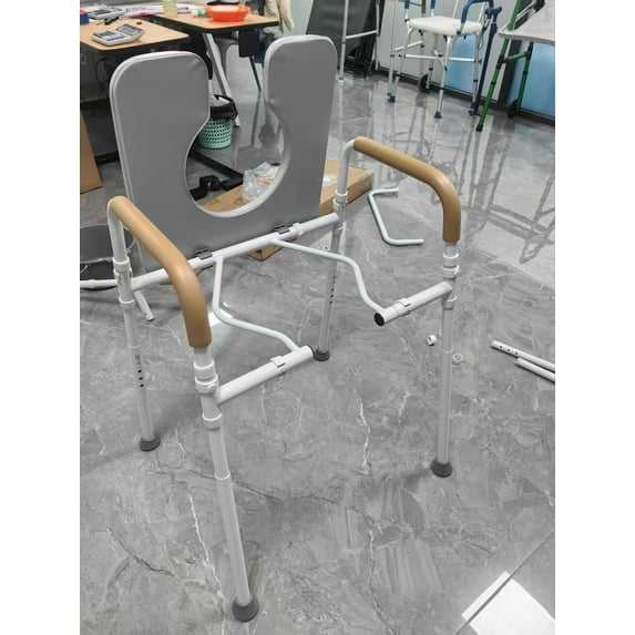 Loyoda 400lbs Adjustable Toilet Seat Risers for Seniors, Raised Toilet ...