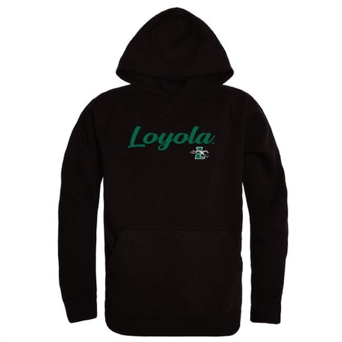 Loyola University Maryland Script Hoodie, Black - Large - Walmart.com