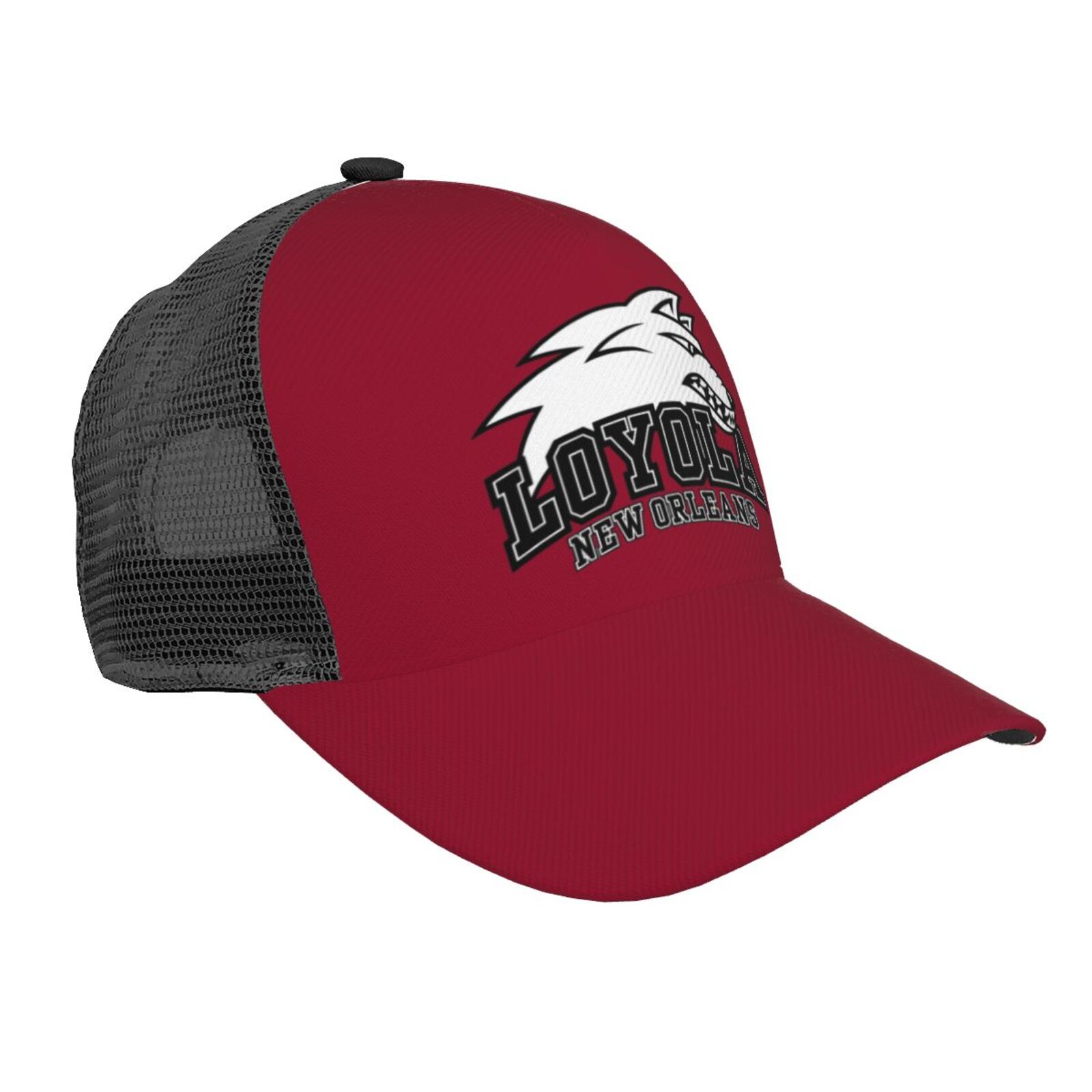 Loyola University New Orleans Logo Hat Adjustable Washable Adult Curved ...