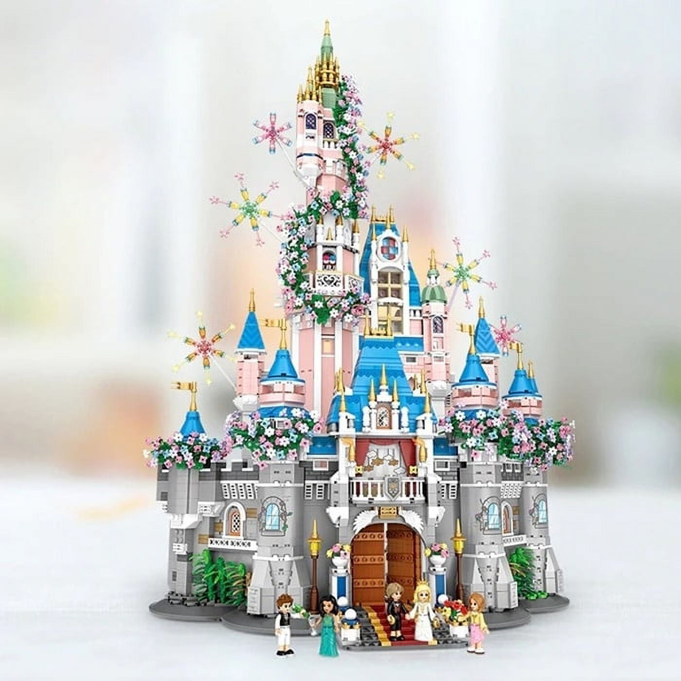 Loz LOZ Mini Blocks - Fantasy Castle Building Bricks Set 40 x 28 x 15 ...