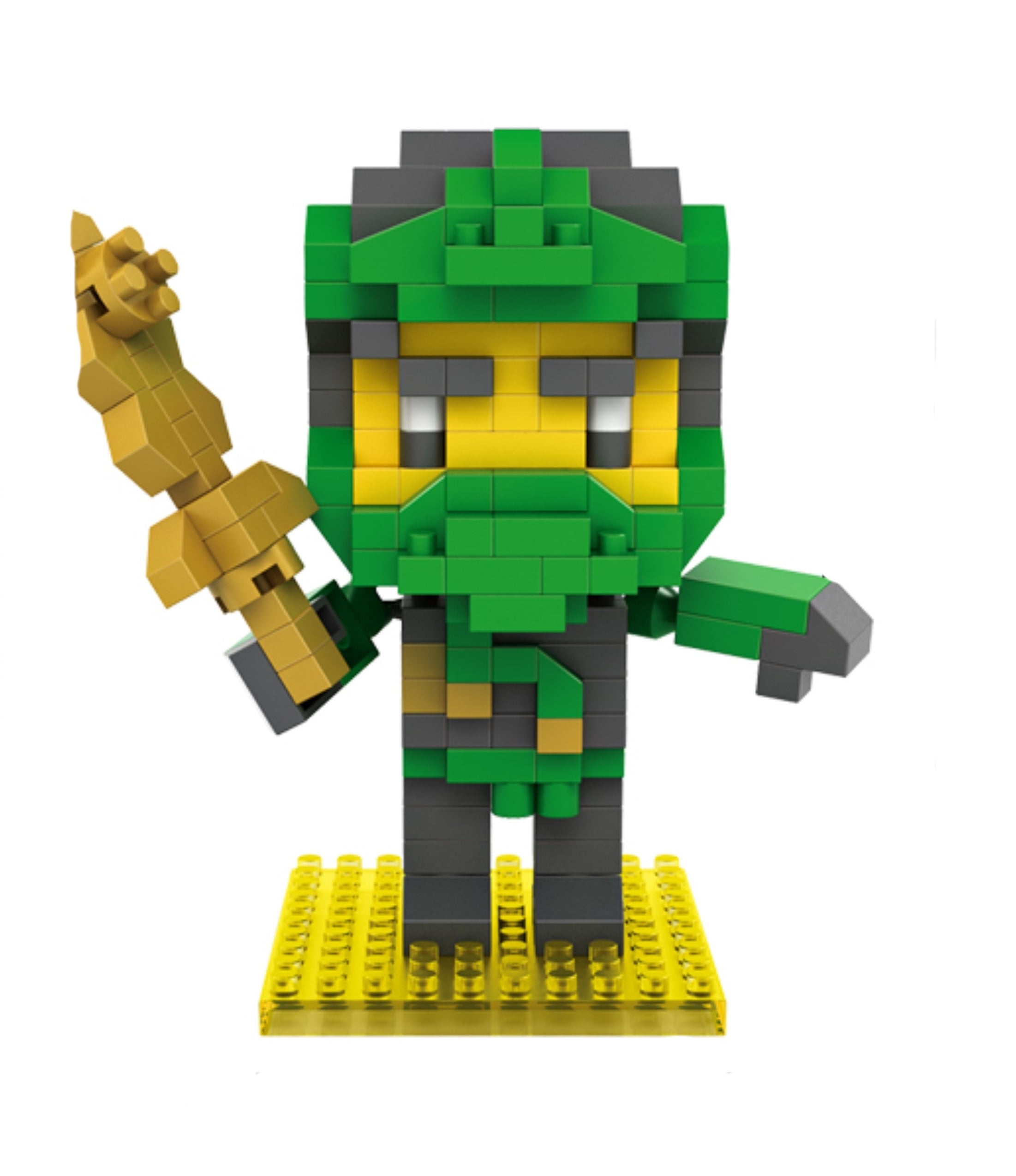 Loz Toys Ninja Mini Blocks Warrior Set"Green Lloyd Ages 10+ - Walmart.com