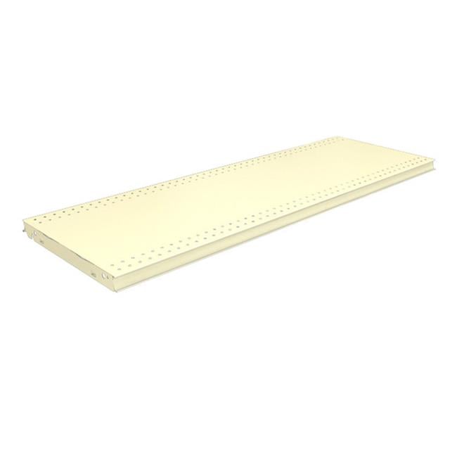 Lozier Base Deck, 1 x 48 x 16 in., Platinum & Powder Coated Steel, Pack ...