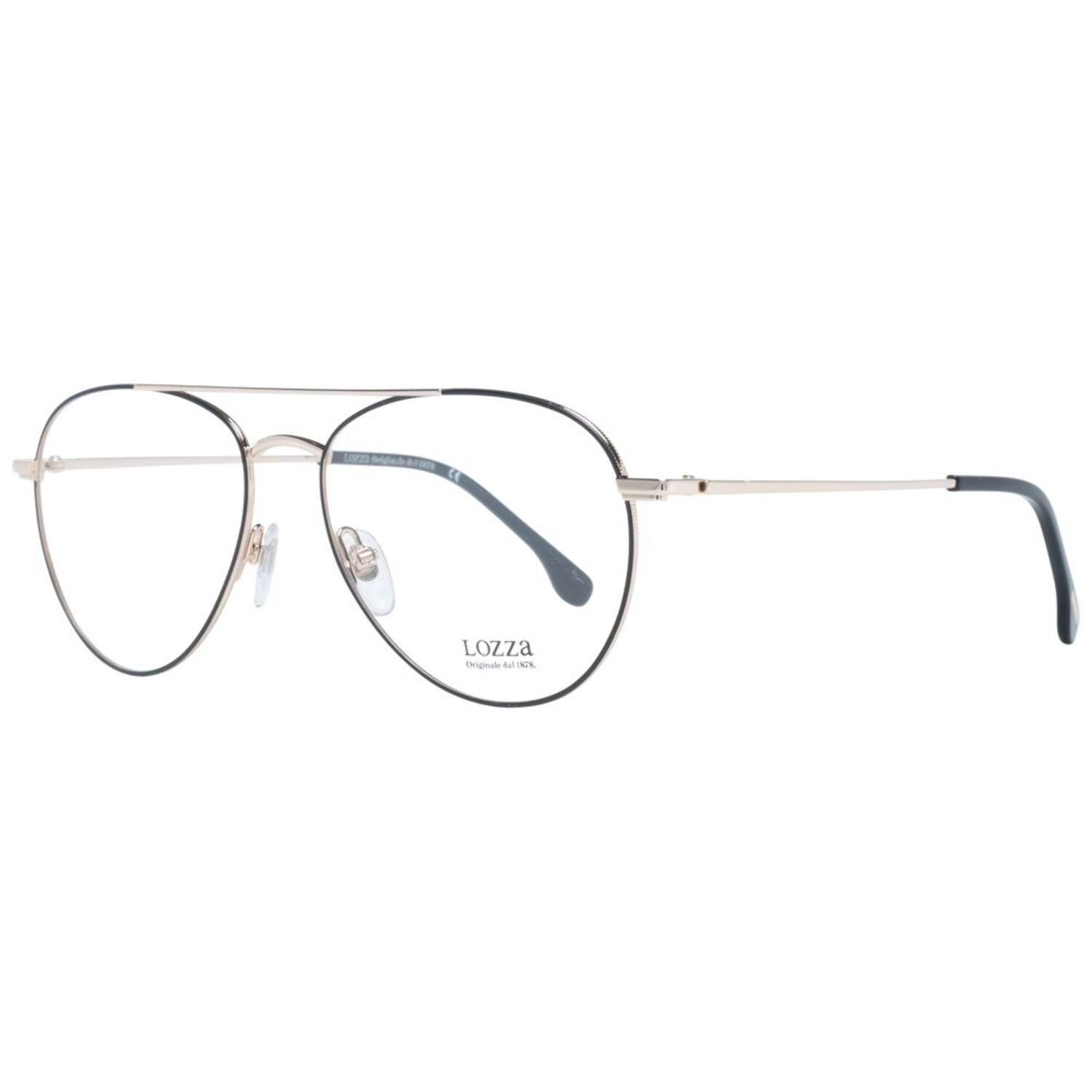 Lozza Black Unisex Optical Frames - Walmart.com