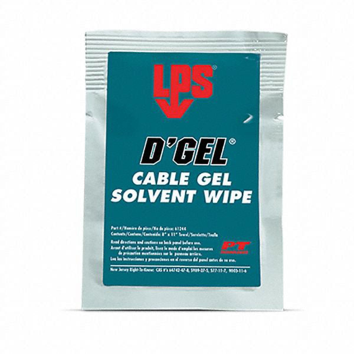 Lps Solvent and Degreaser Wipes,11"x8",1 ct 61244 - Walmart.com