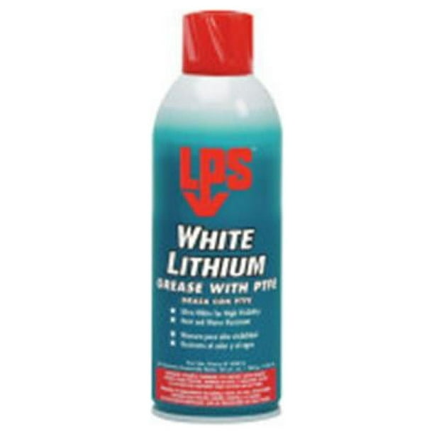 Lps White Lithium,Grease,W/PTFE,10 oz 03816 - Walmart Business Supplies