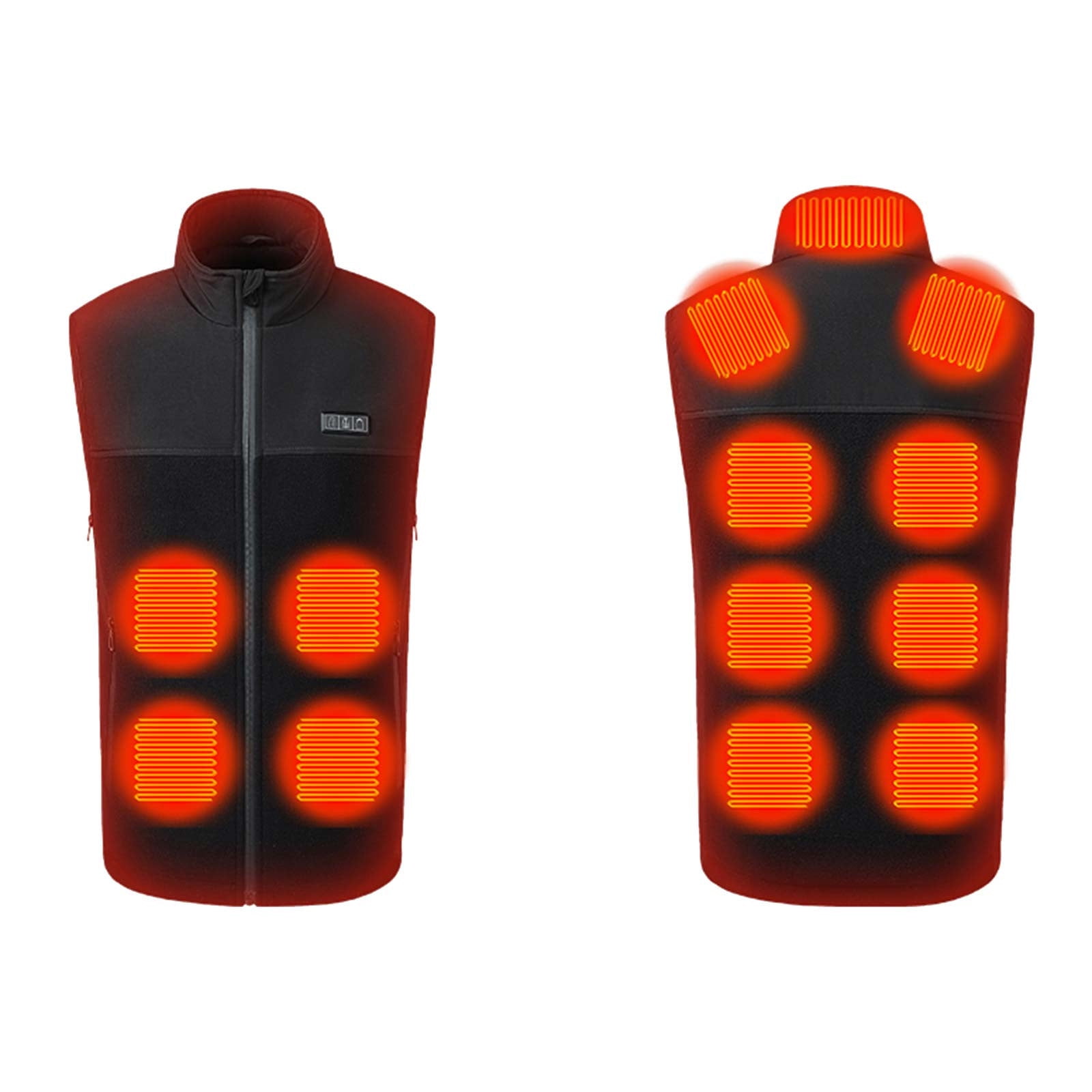 LpwkSSA Heated Vest with Battery Pack for Men Heating Vest with Three ...