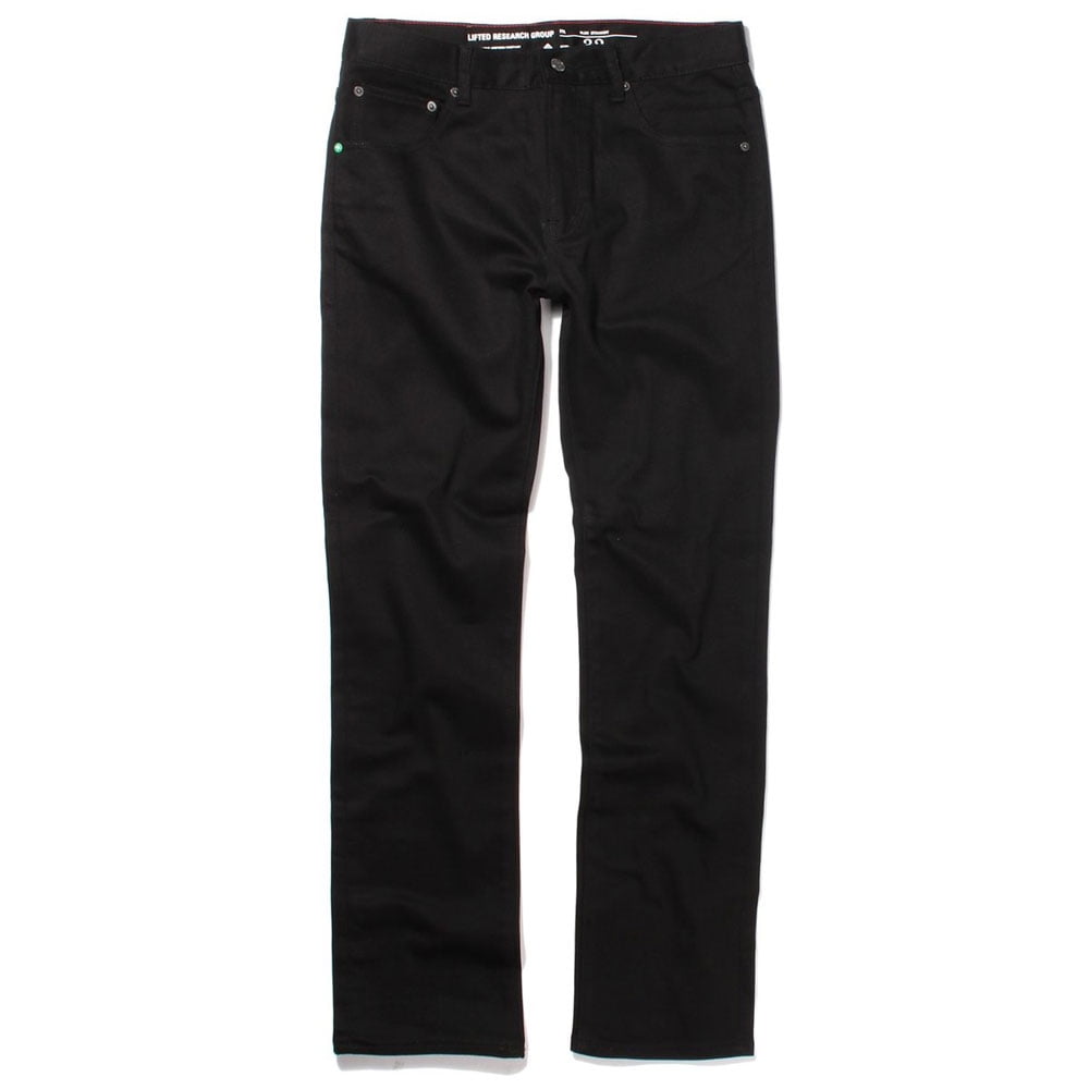 Lrg RC Slim Straight Fit Jeans Triple Black - Walmart.com