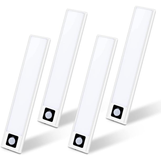 Lrlite Motion Sensor LED Light Strip Magnetic Under Cabinet Lighting ...