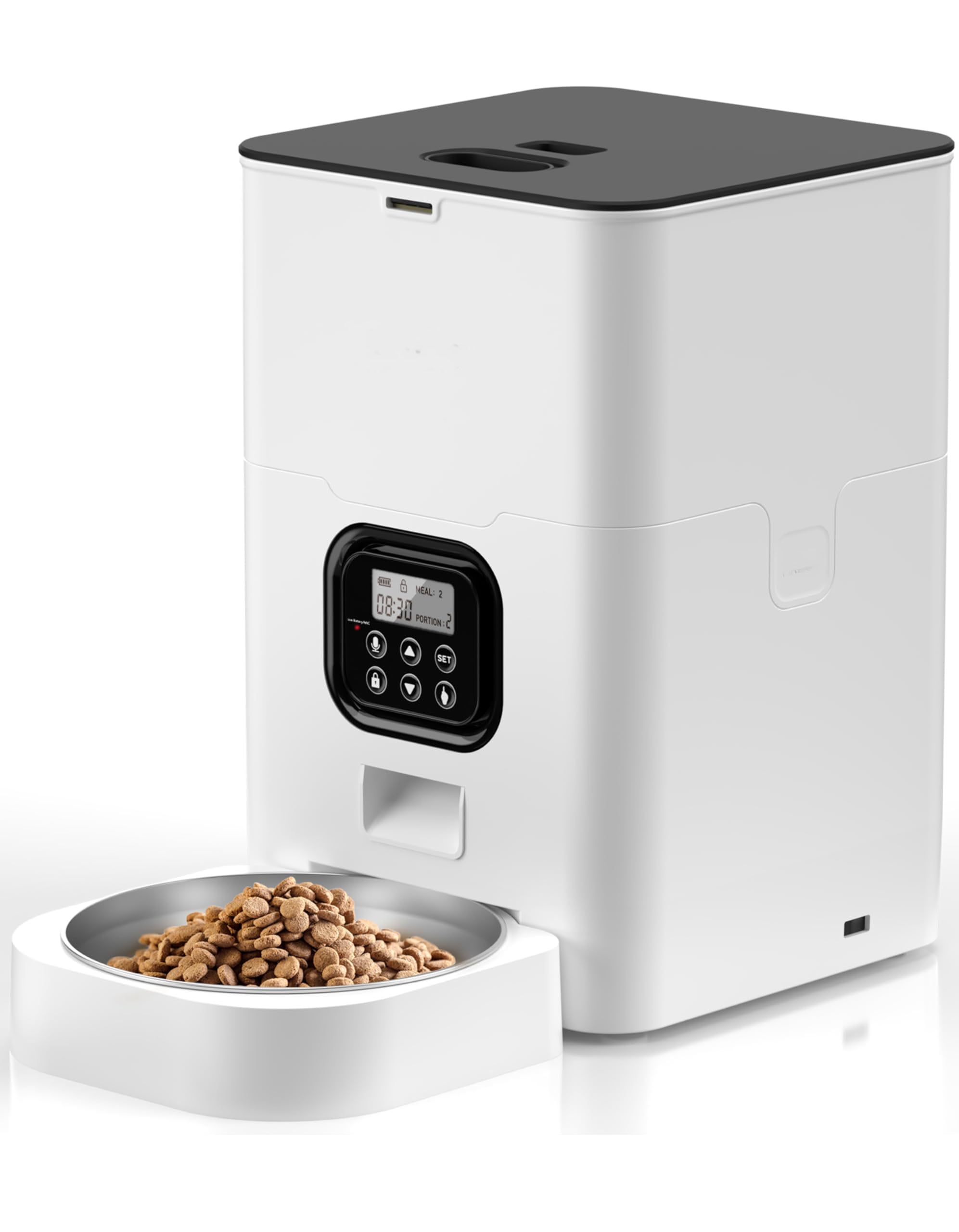 Lroirny Automatic Cat Feeders - Timed Pet Feeder for Cats and Dogs with ...