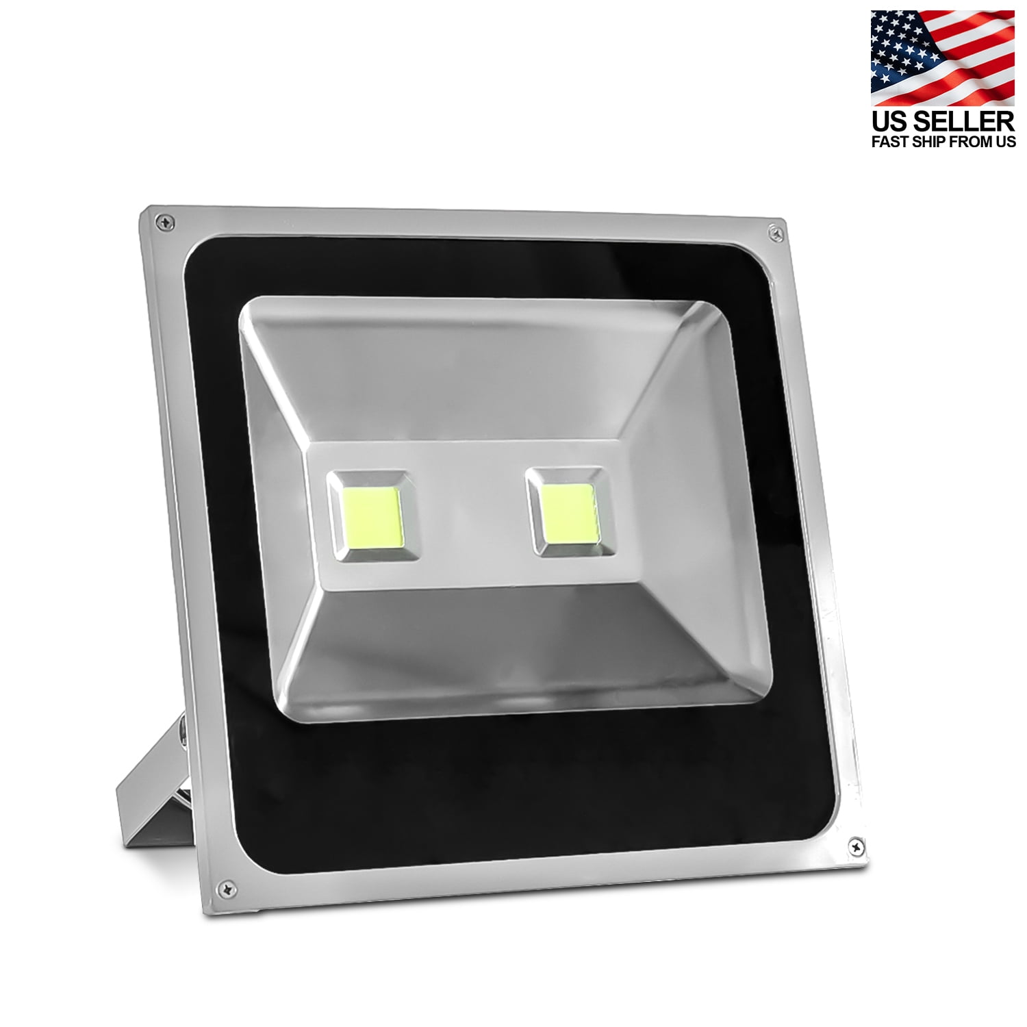 Lroom [1-Pack] 100W Daylight 120V Full LED Flood Light Lamp, 9000LM ...