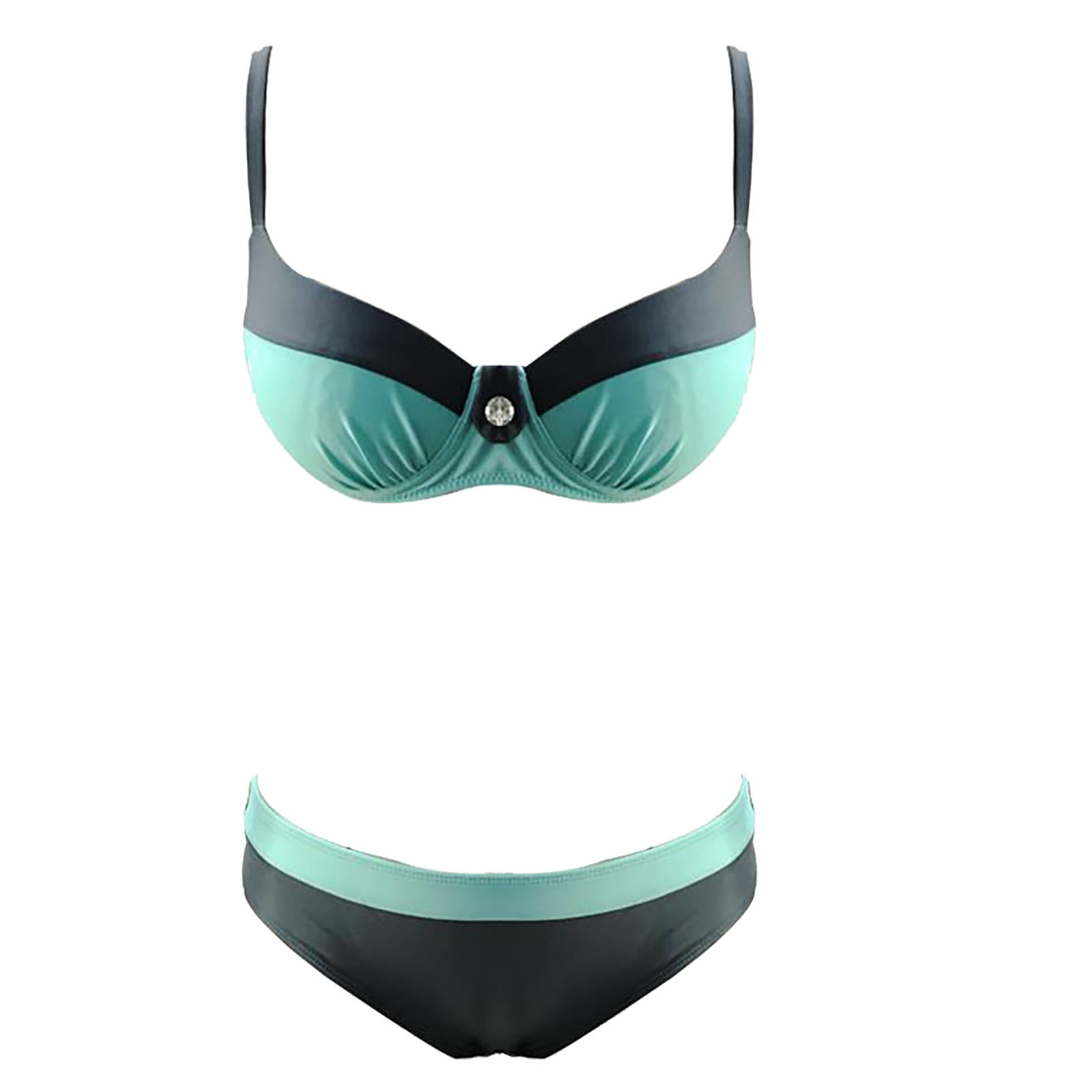 Lroveb Bikini Sets for Women High Waisted Two Piece Swimsuits Color ...