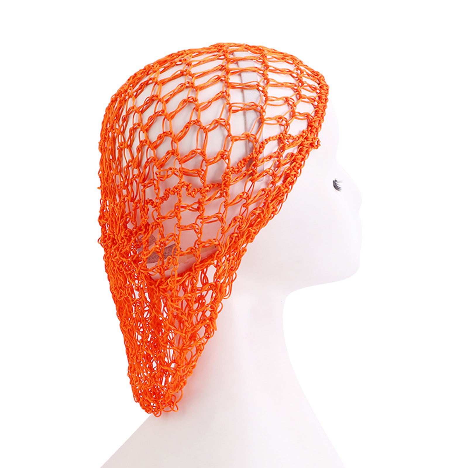 Lroveb Hair Bonnets for Women Net Head Bands Thick Short Long Hairnet ...