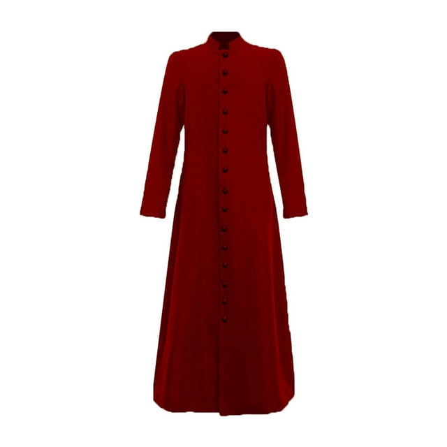 Lroveb Halloween Priestly Robes for Men Big and Tall Priest Robe Roman ...