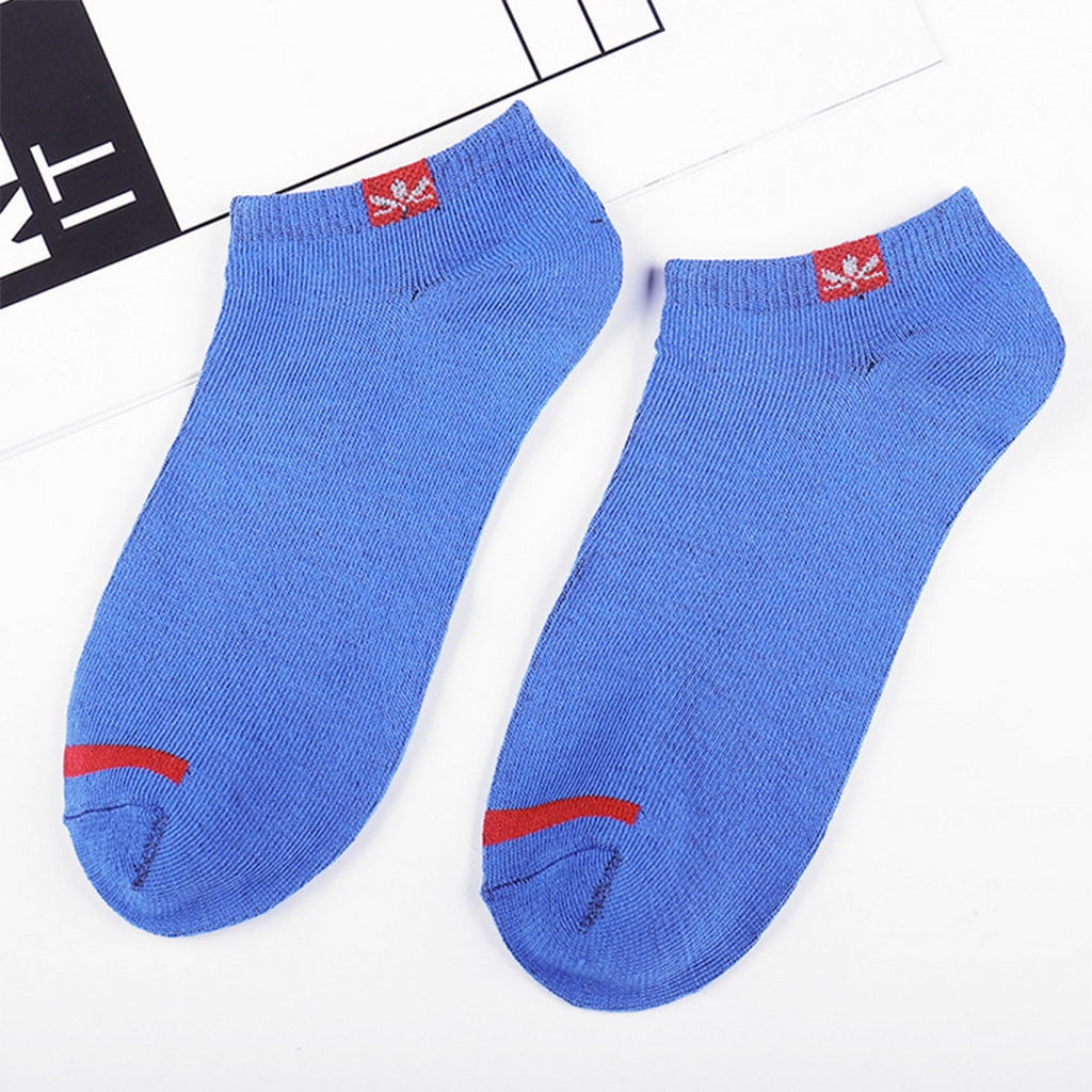 Lroveb Low Cut Socks for Men New Ultra-thin Elastic Short Silk Little ...