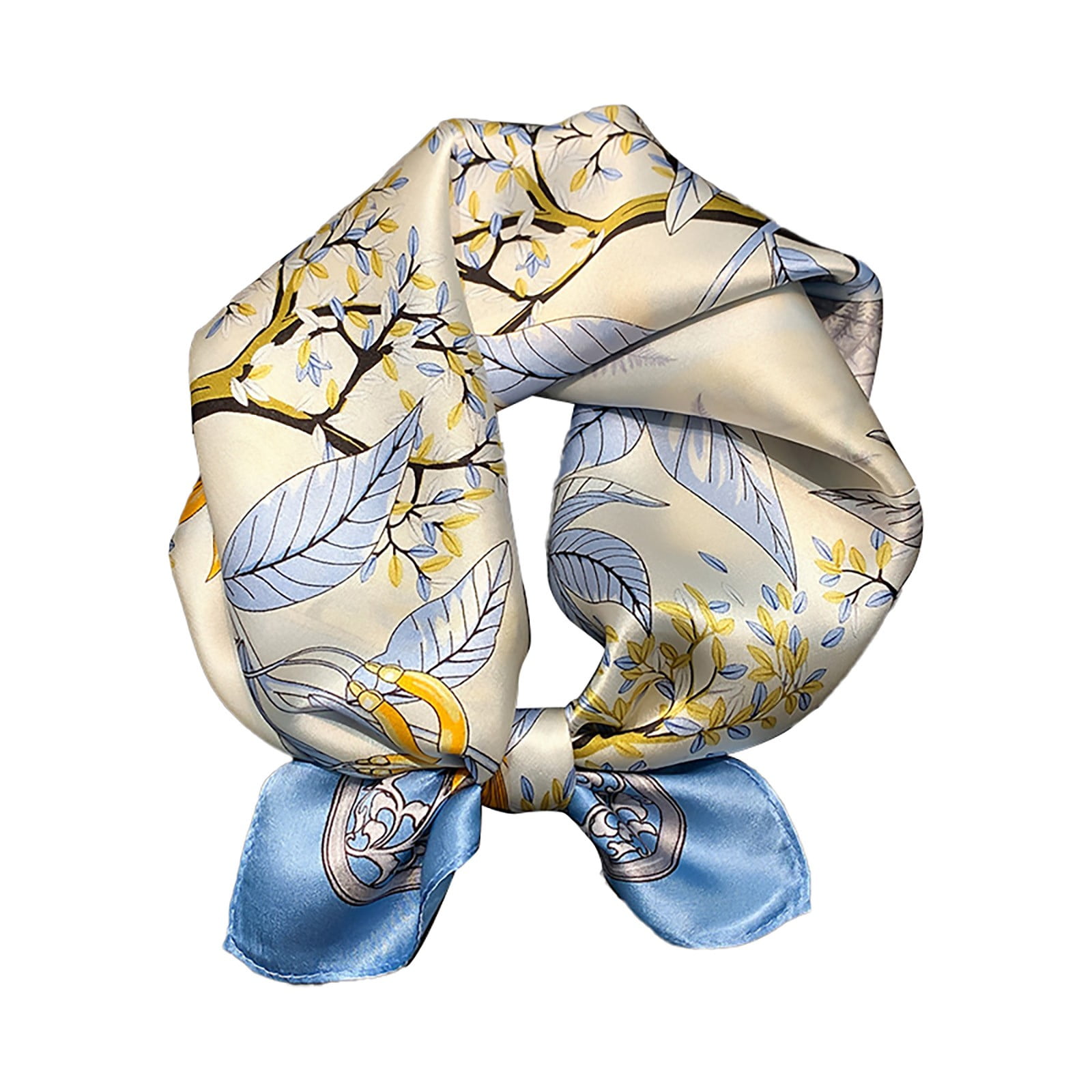Lroveb Silk Scarf for Women Scarf Small Square Ladies Spring Summer ...