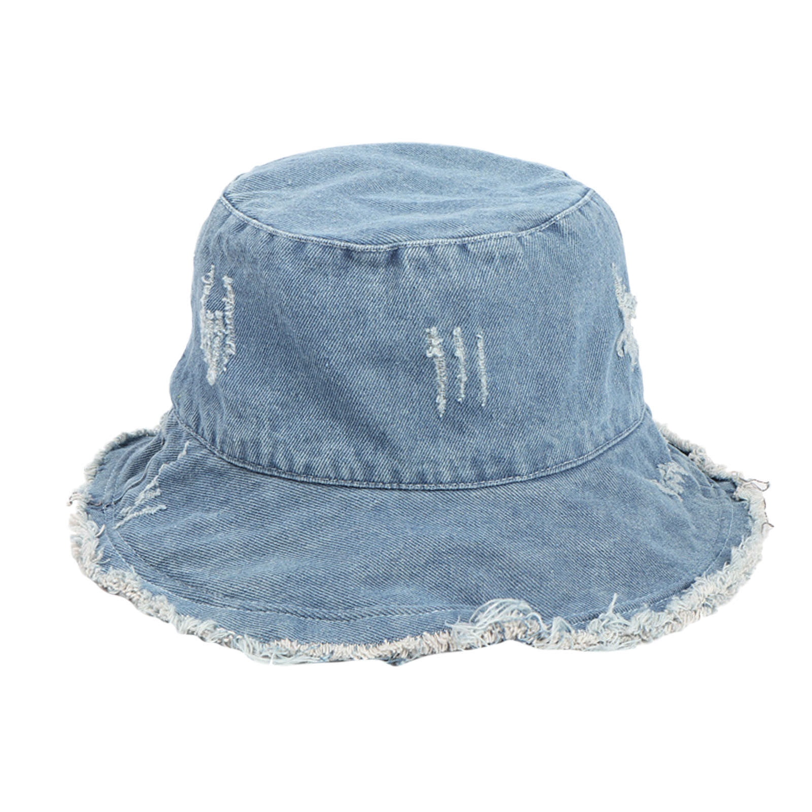 Lroveb Women Denim Bucket Hats for Women Cute Summer Fisherman Hat Sun ...