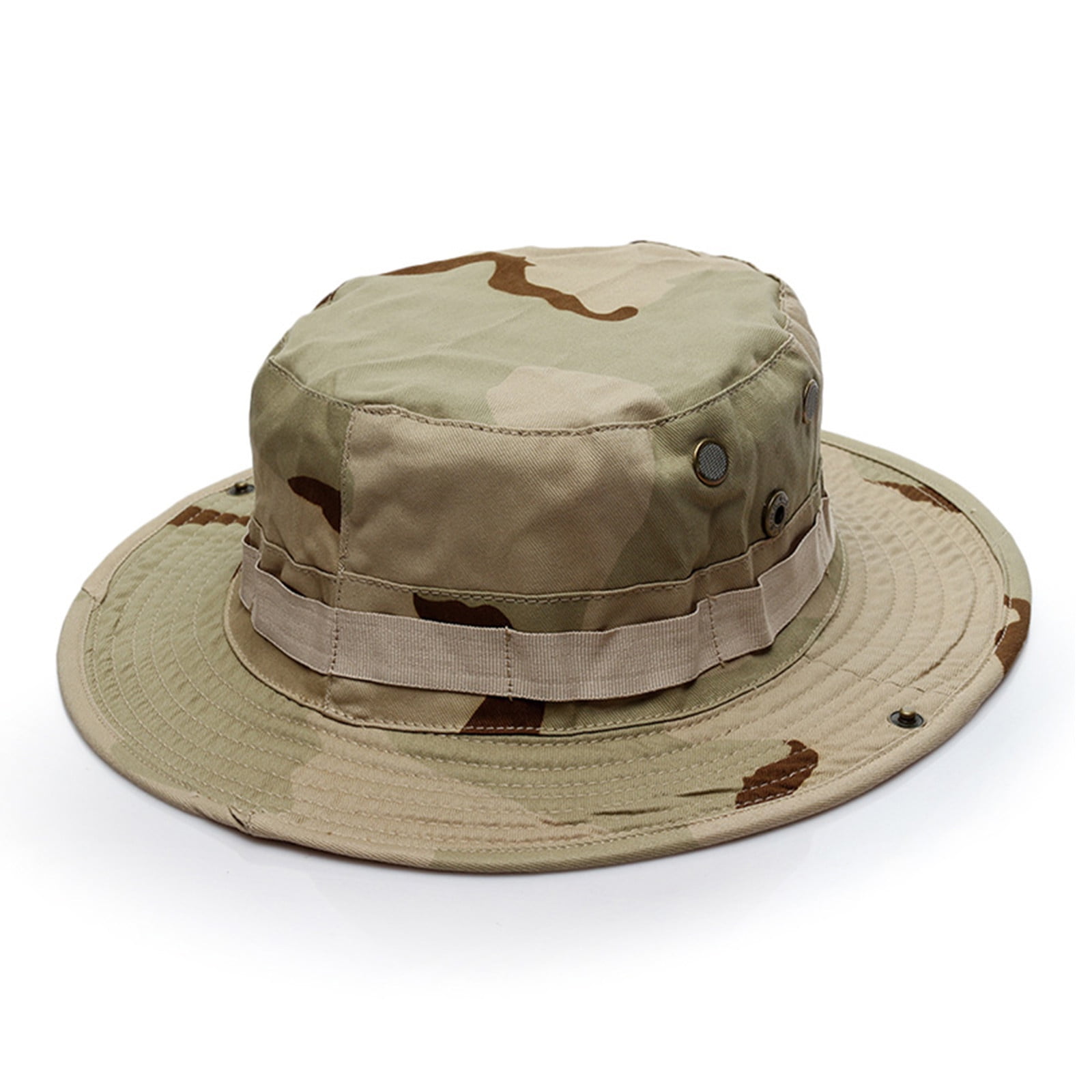 Lroveb Women Men Bucket Hats Male Female Neutral Summer Camouflage ...