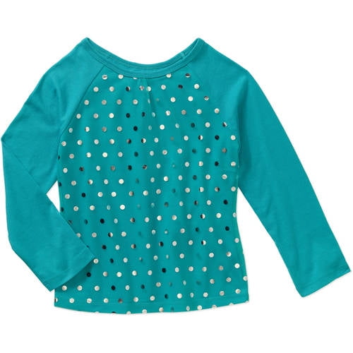 Ls Tulle Overlay Tee - Walmart.com