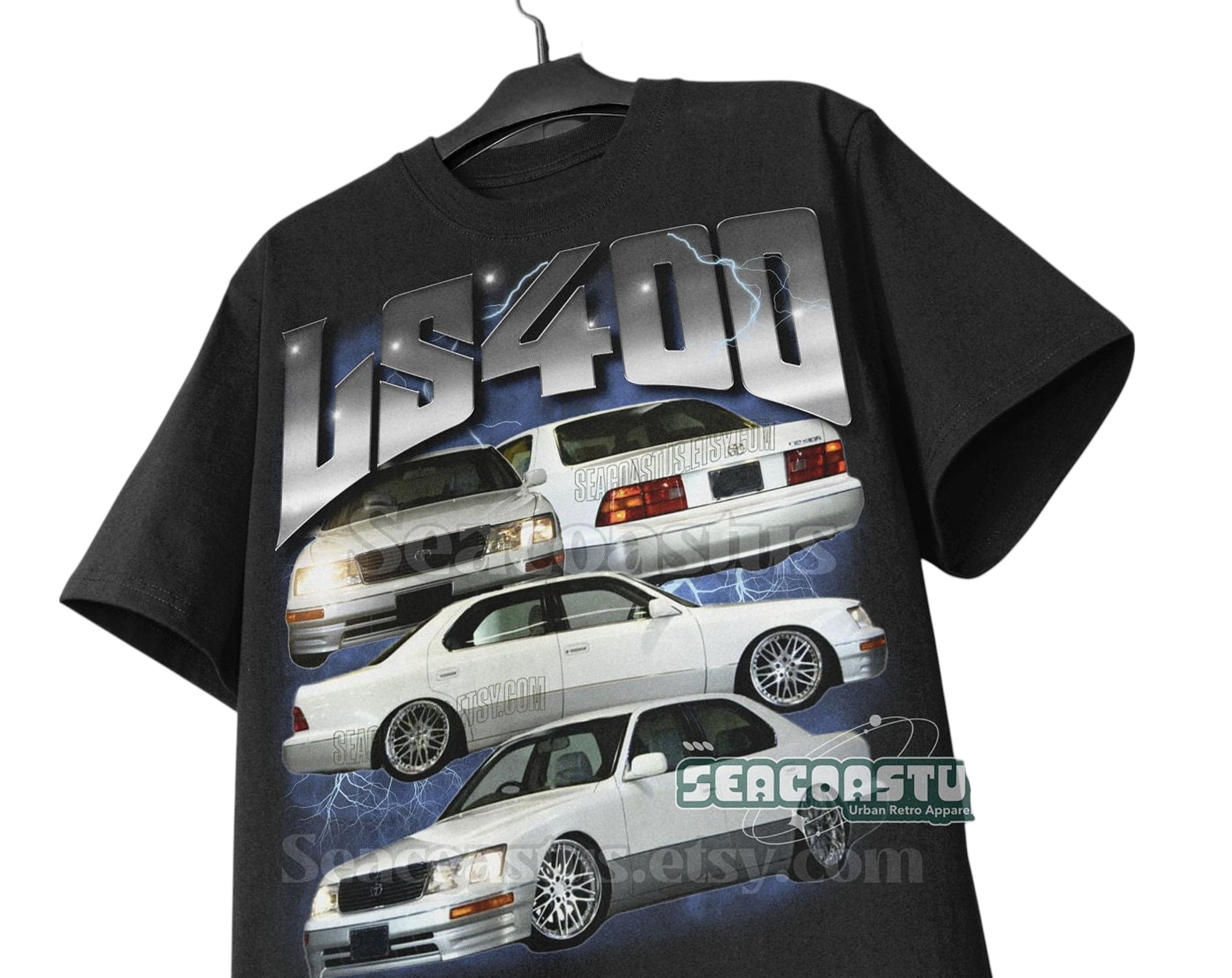 Ls400 Vintage T-Shirt, Celsior Shirt, Jdm 90'S Vip Car T-Shirt, 2Jz-Gte ...