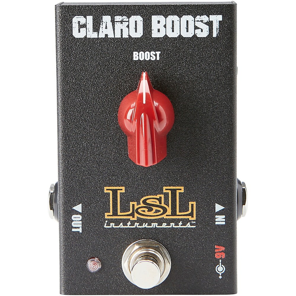 LsL Instruments Claro Boost Clean Boost Effects Pedal Black - Walmart.com